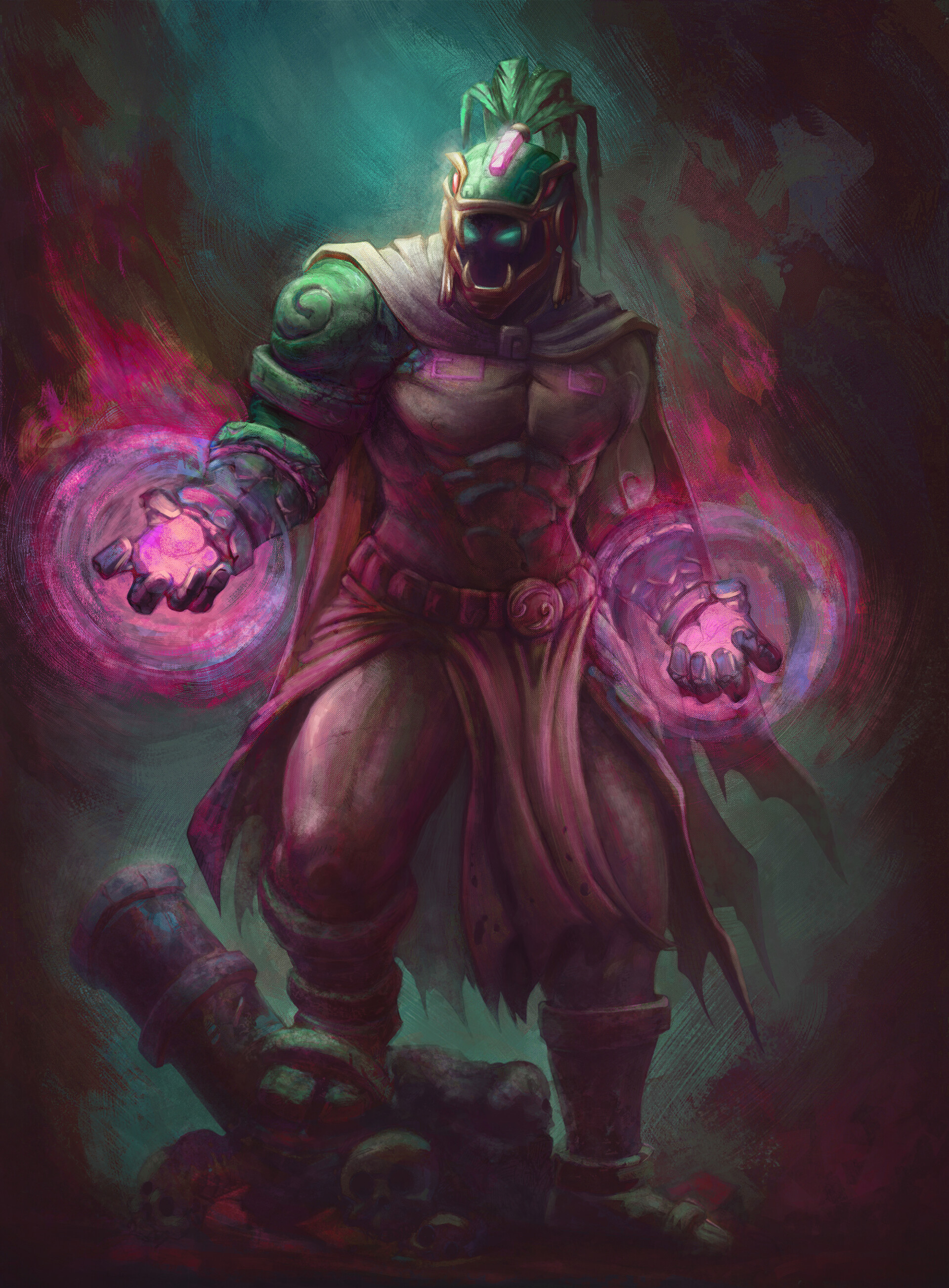 ArtStation - Koatl, el Defensor!!