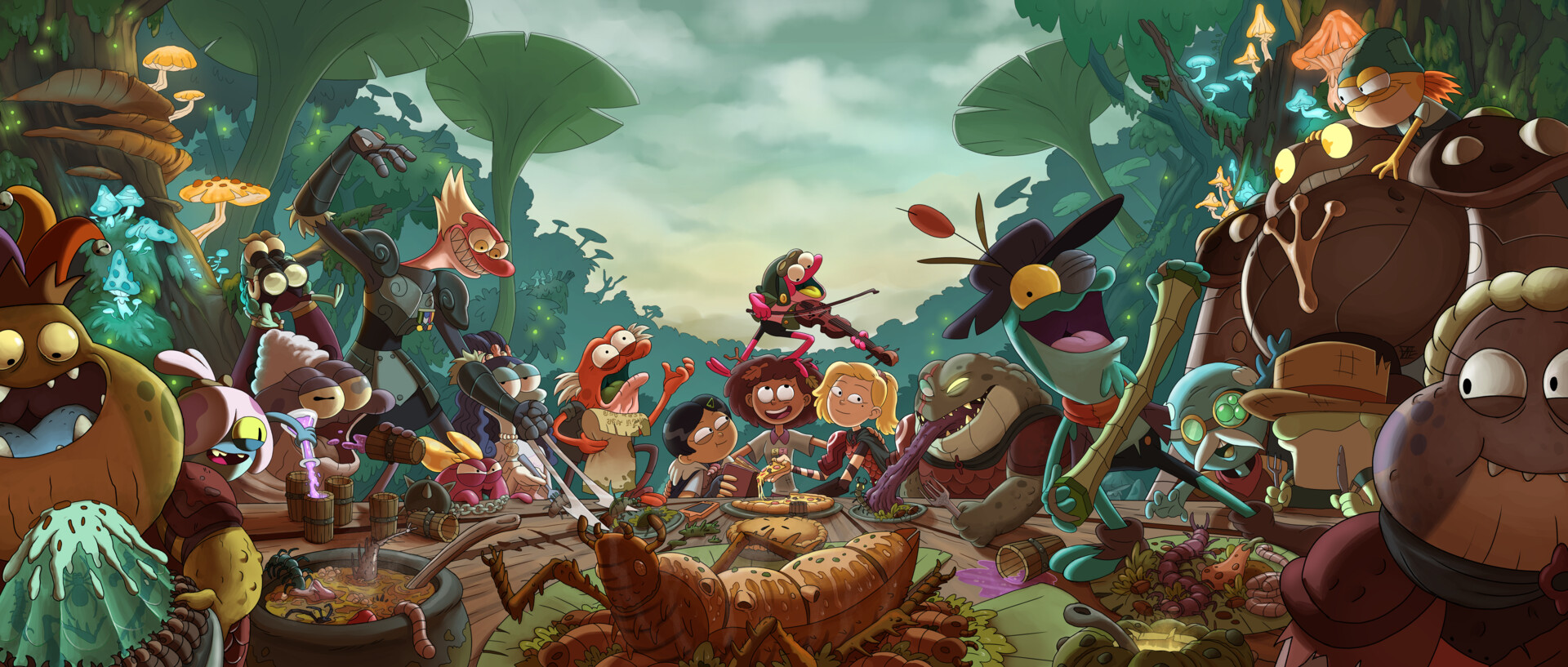 ArtStation - Feast in Amphibia