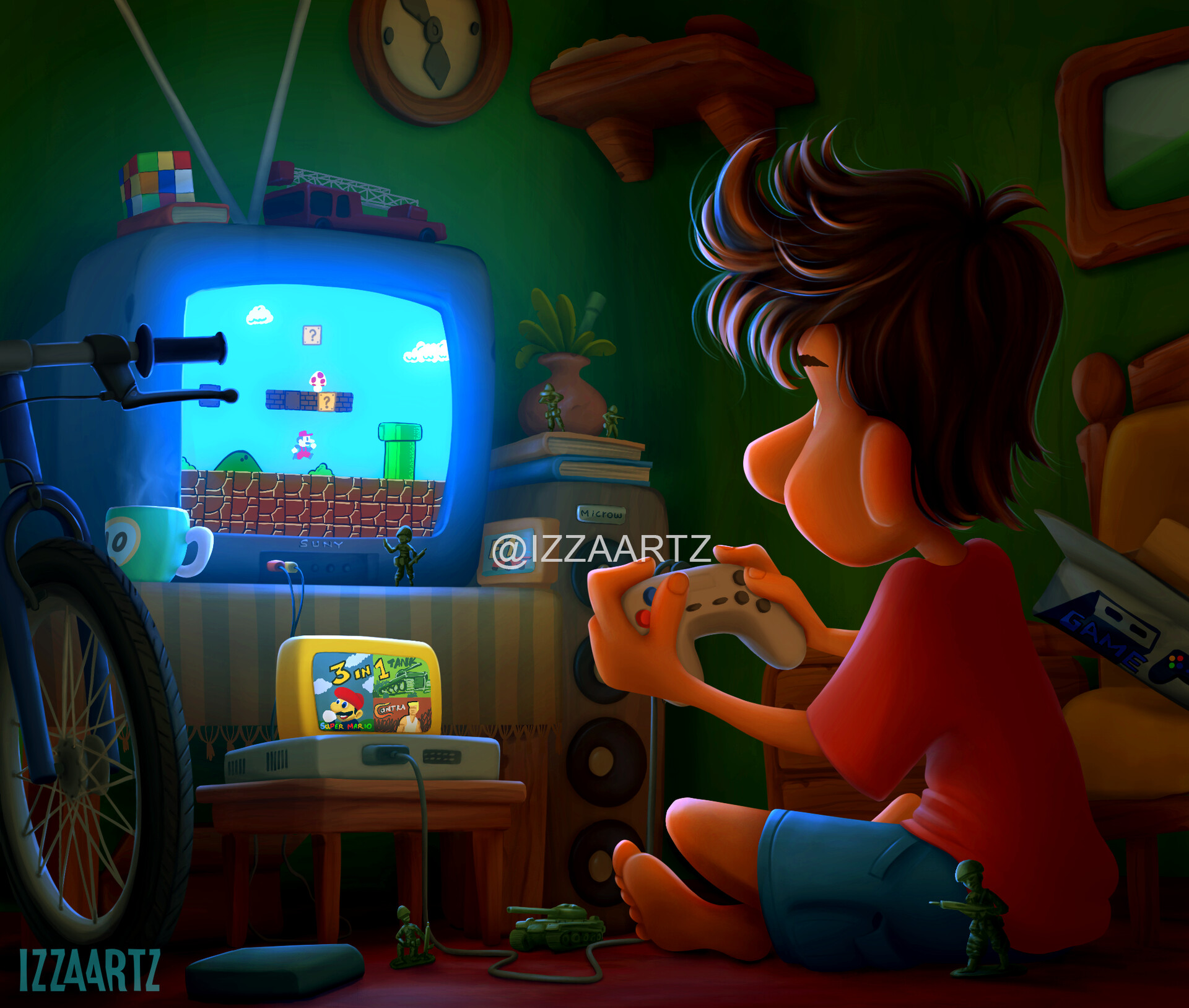 ArtStation - Memorable TV game era