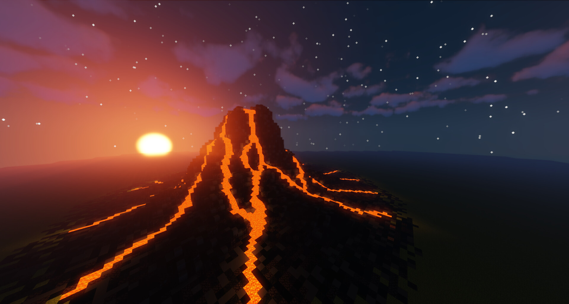Minecraft Volcano Biome