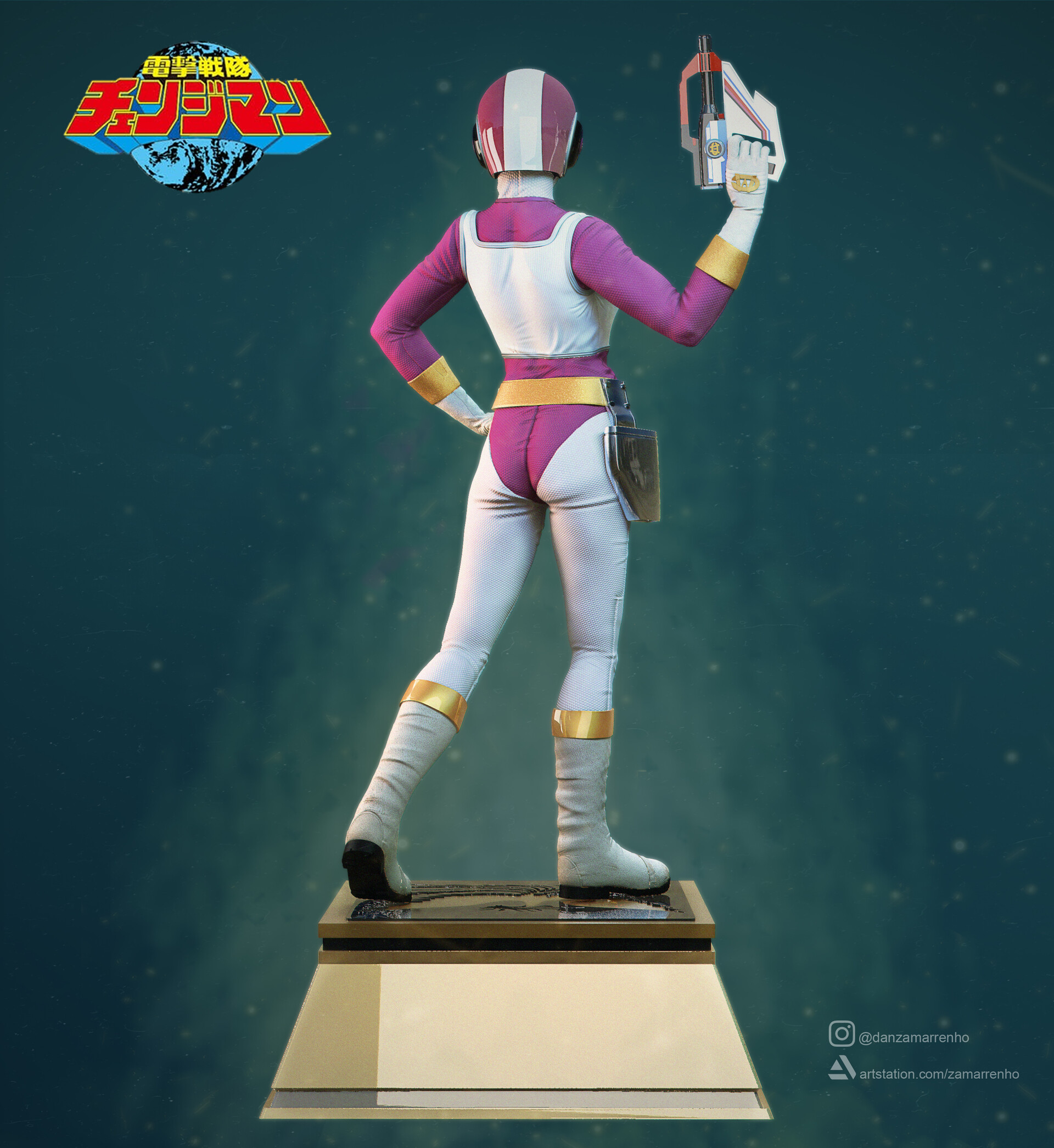 Daniel Zamarrenho - Change Phoenix - Dengeki Sentai Changeman