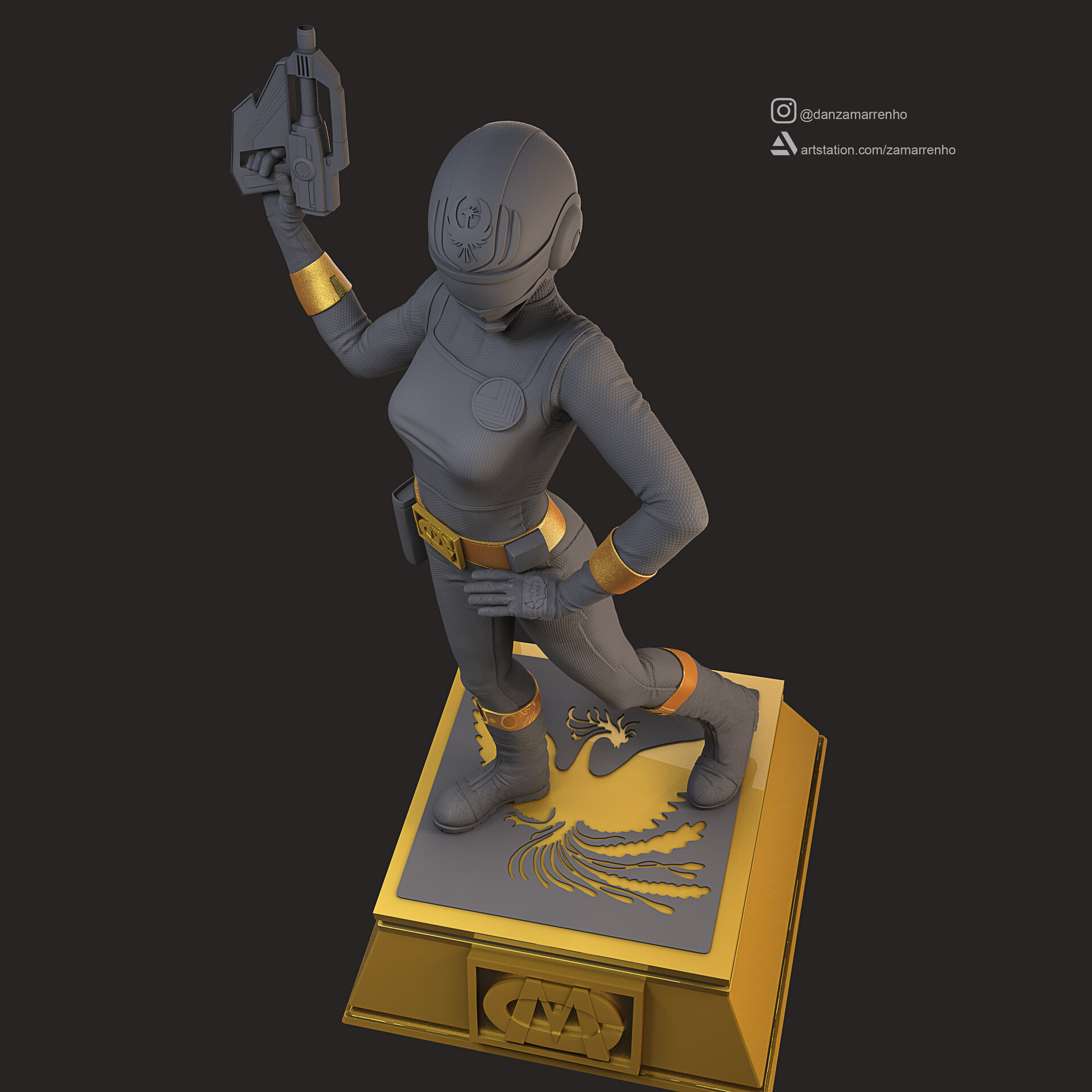 Daniel Zamarrenho - Change Phoenix - Dengeki Sentai Changeman