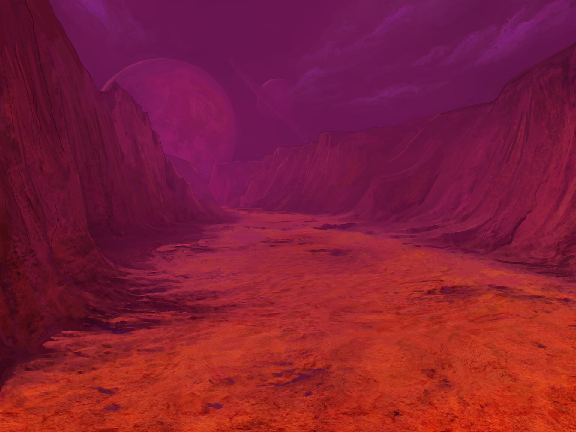 ArtStation - Red Planet