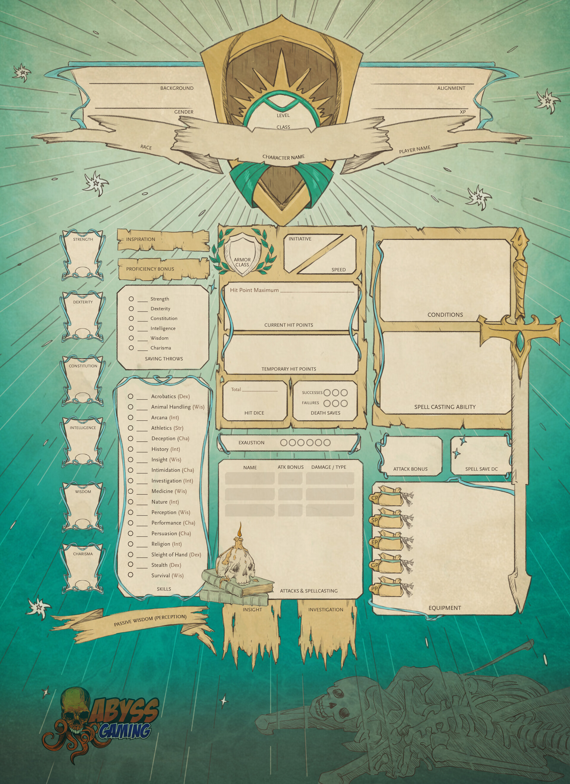 Bia Morassutti - DnD Character Sheets