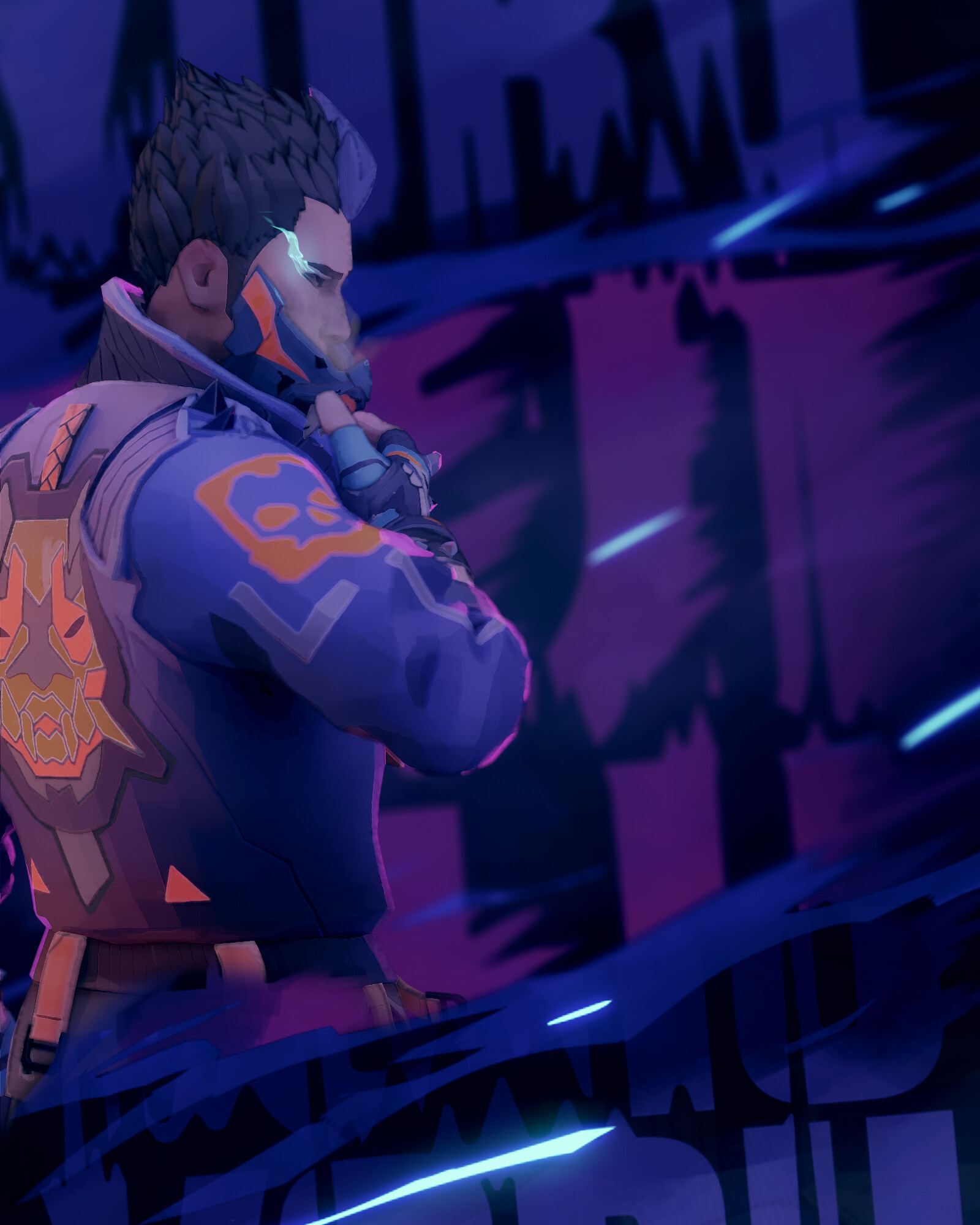 ArtStation - VALORANT - Yoru FanArt