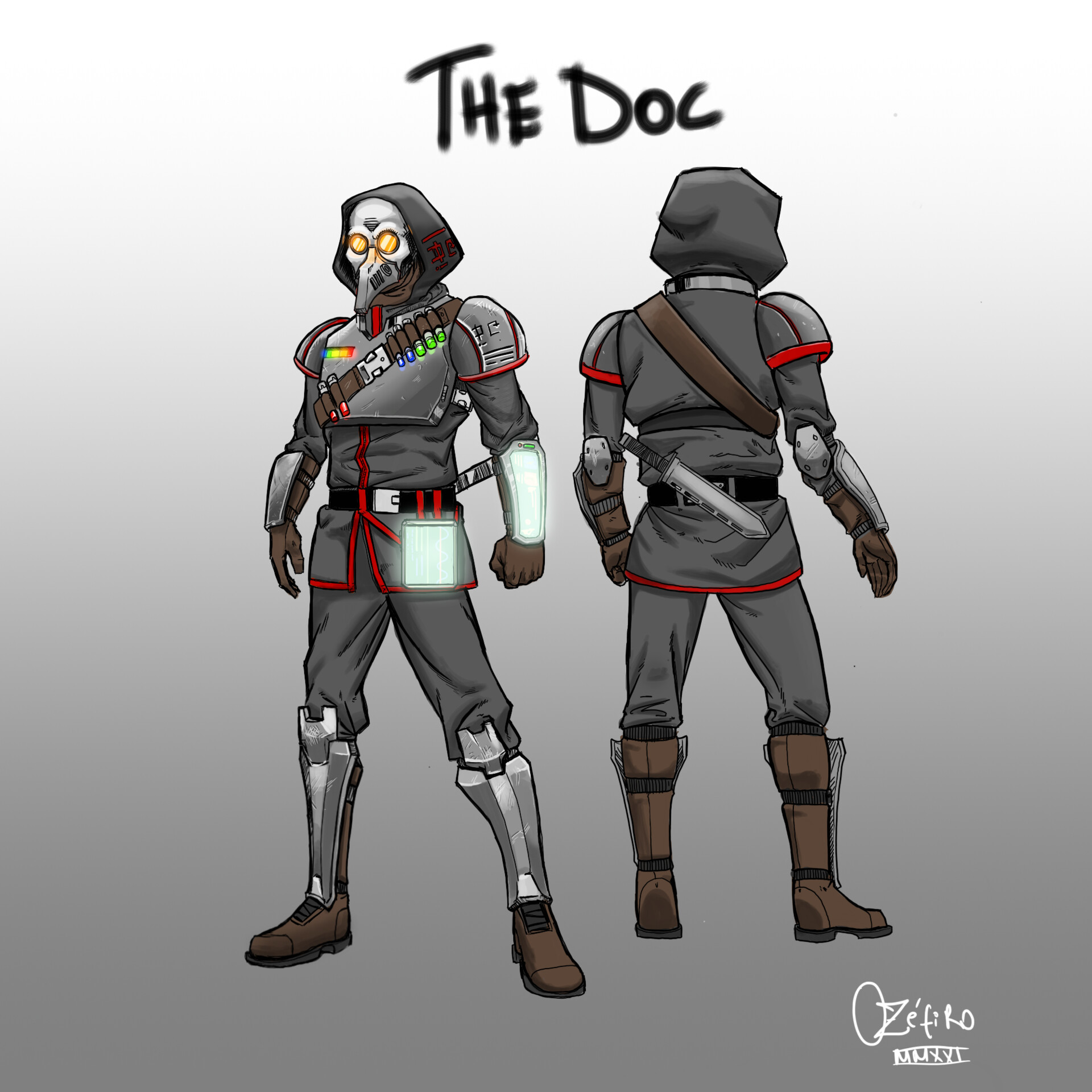 ArtStation - Contept Art: The Doc