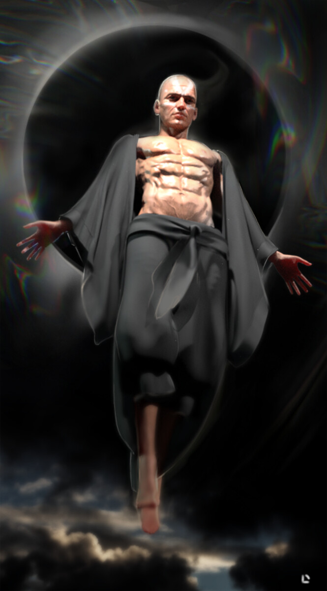 ArtStation - Rahu, the black hole sun