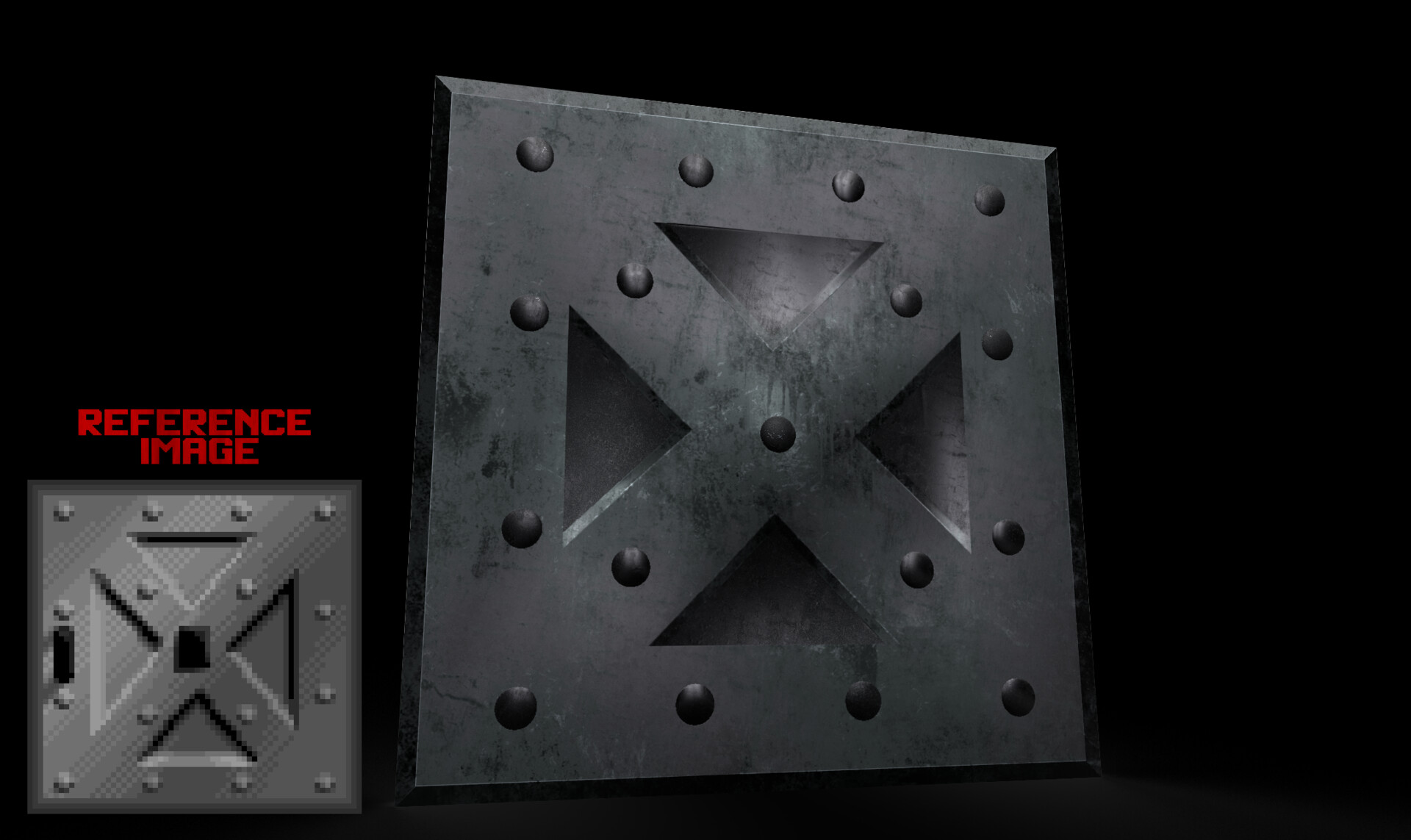 ArtStation - Wolfenstein 3D - Doors / Elevator Recreation