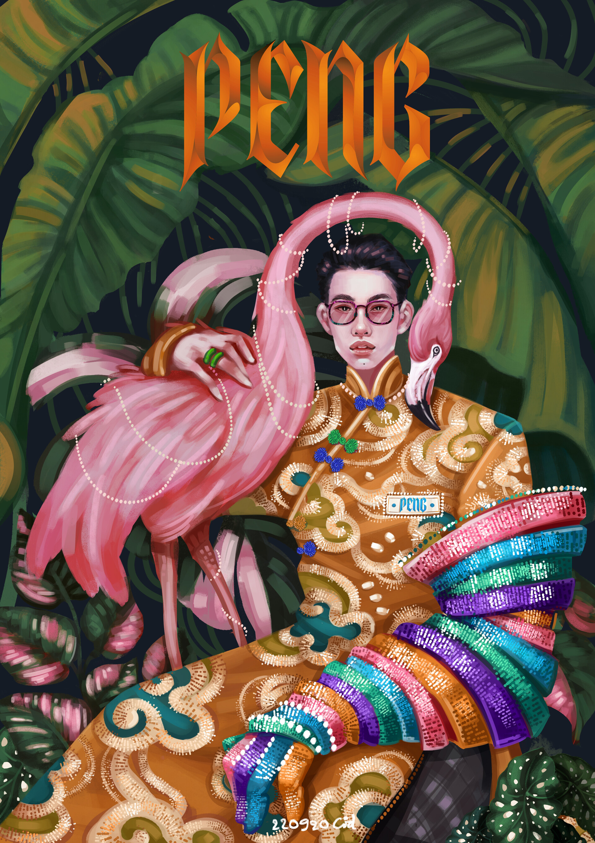 ArtStation - My flamingo boy
