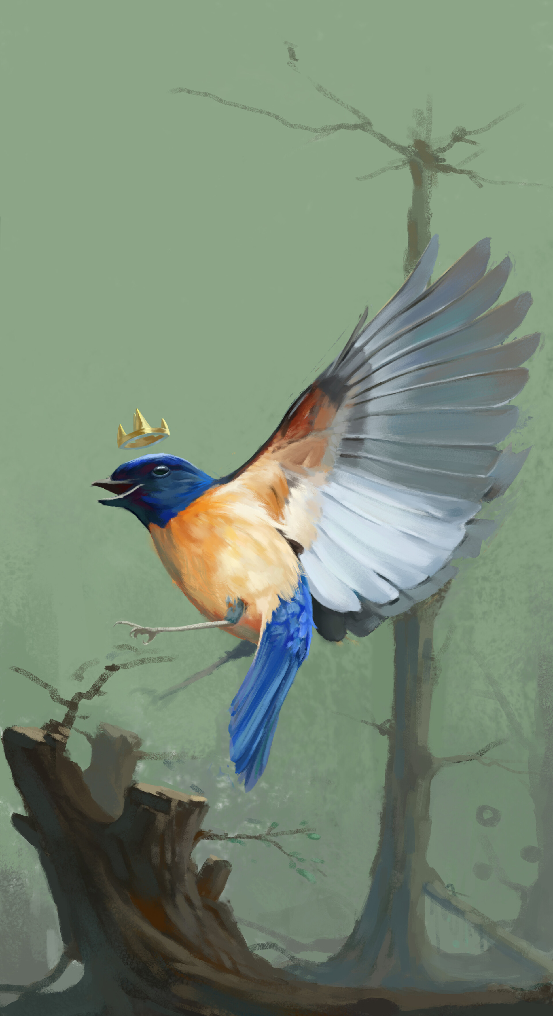 ArtStation - Bird King