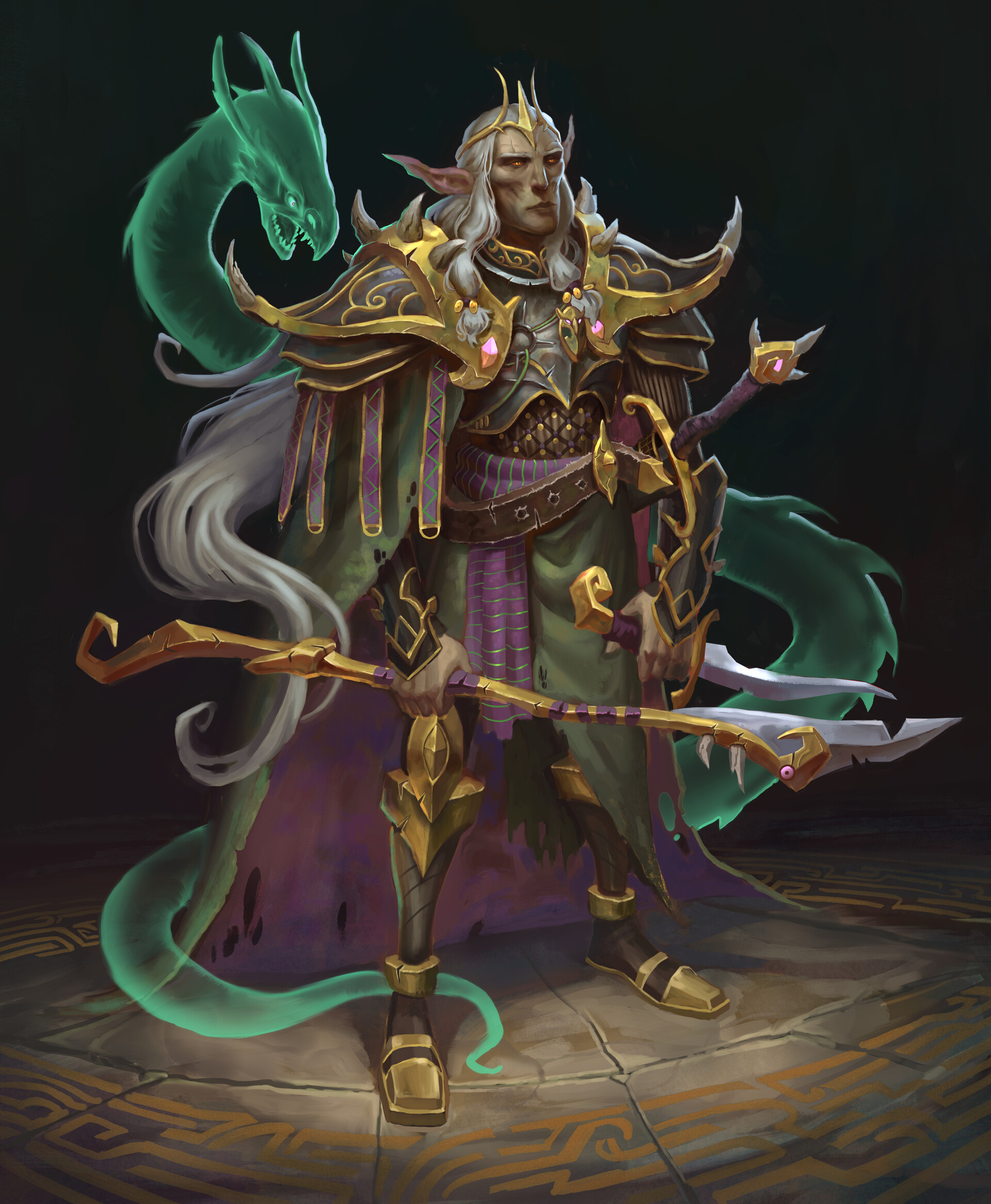 ArtStation - Elf King concept