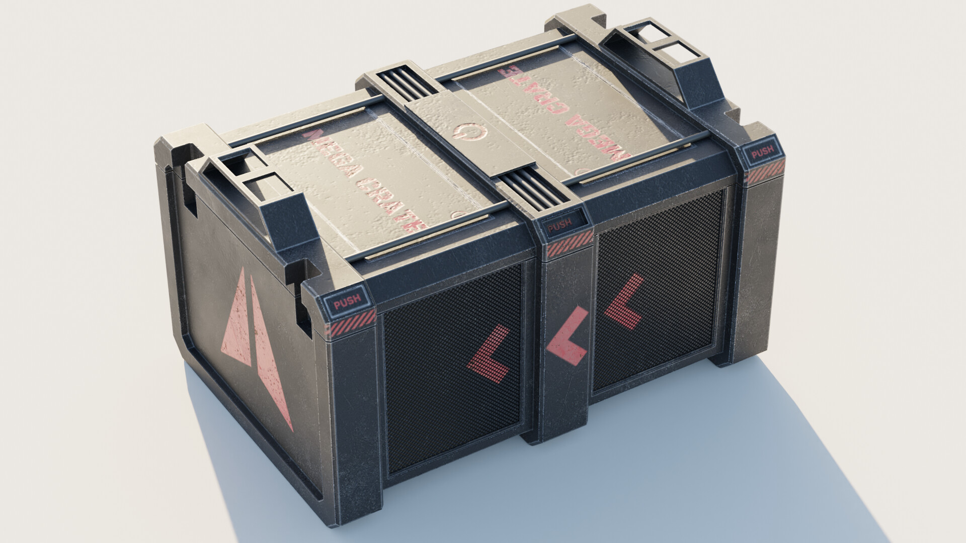 ArtStation - Sci Fi Crate