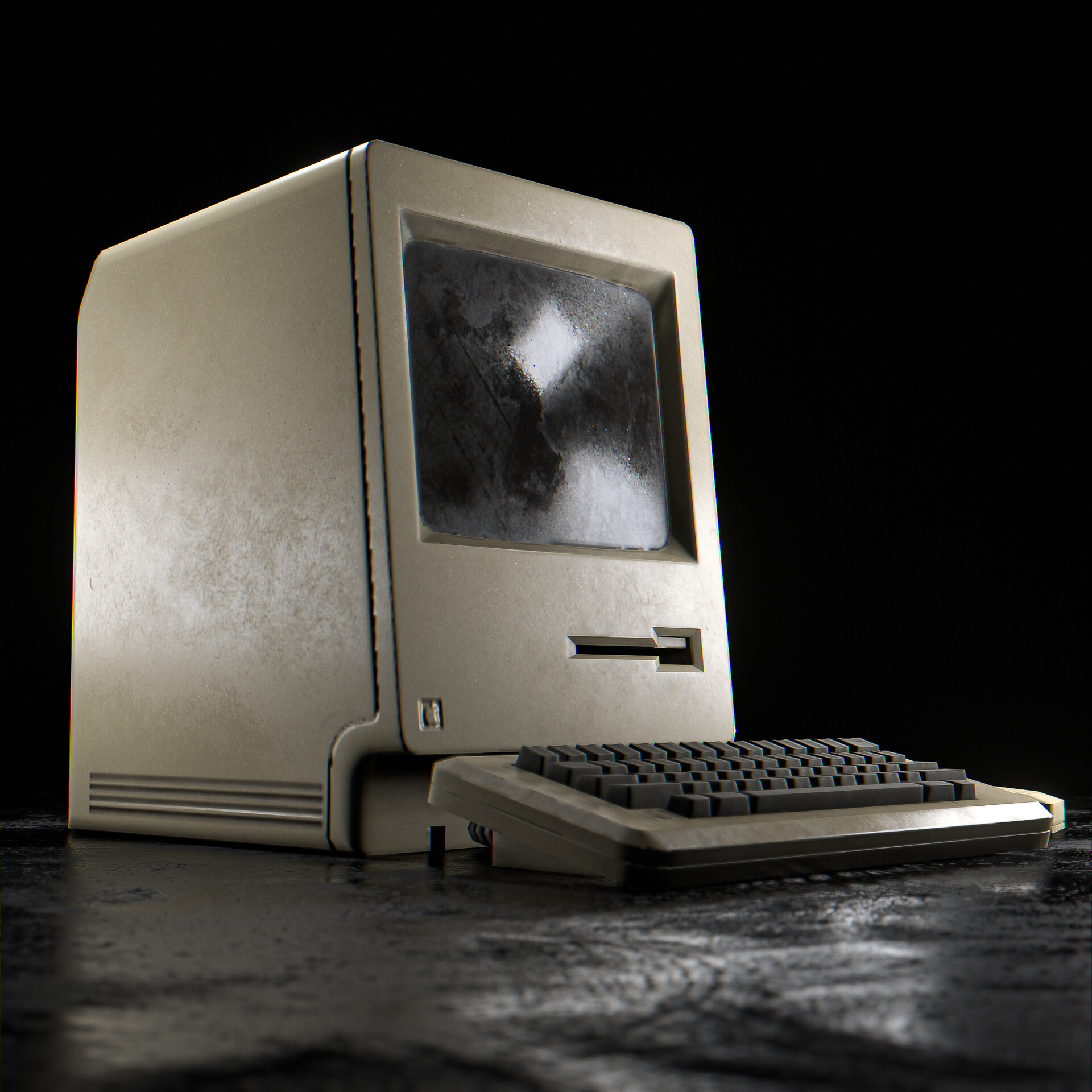 ArtStation - Apple Macintosh Game Ready Asset