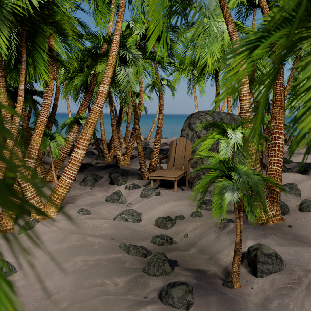 ArtStation - Tropical Island