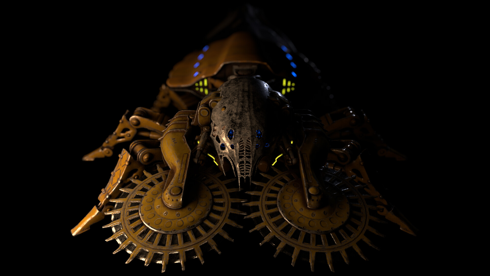 ArtStation - Termite Robot (texturing)