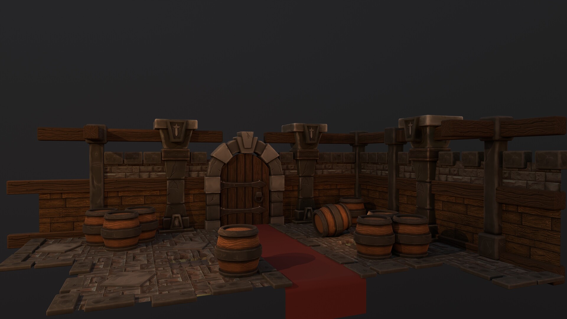 ArtStation - Stylized Dungeon