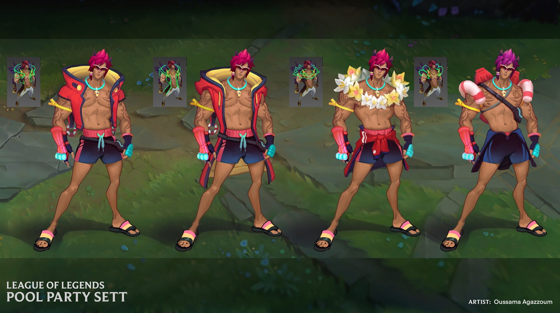 pool party sett icon