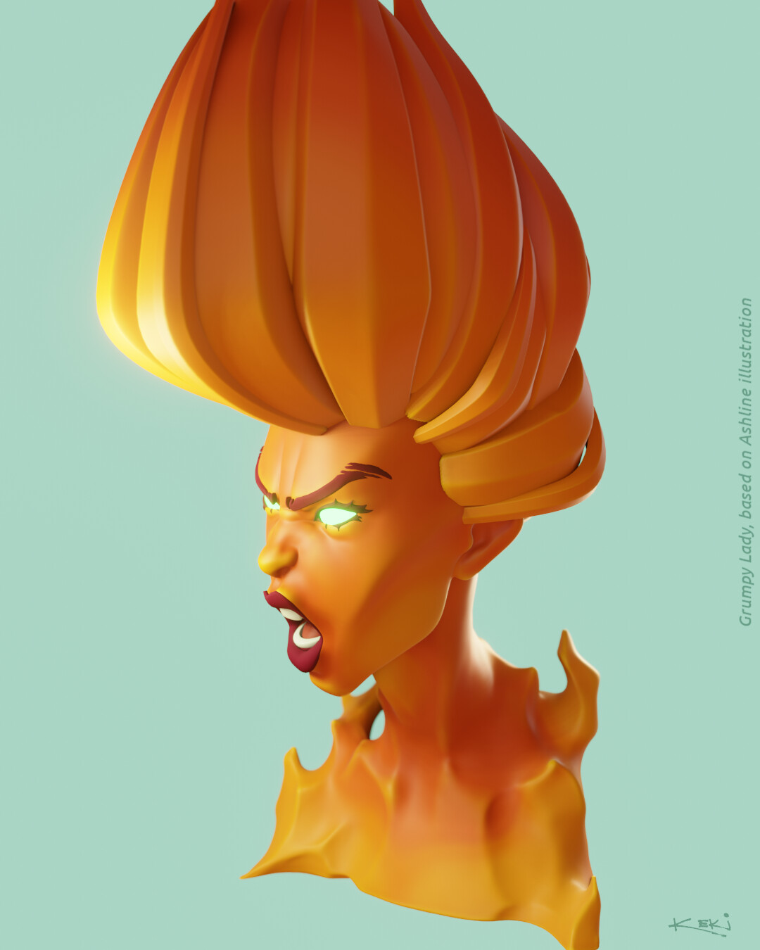 Igor Keki Kekeljevic - Grumpy Lady