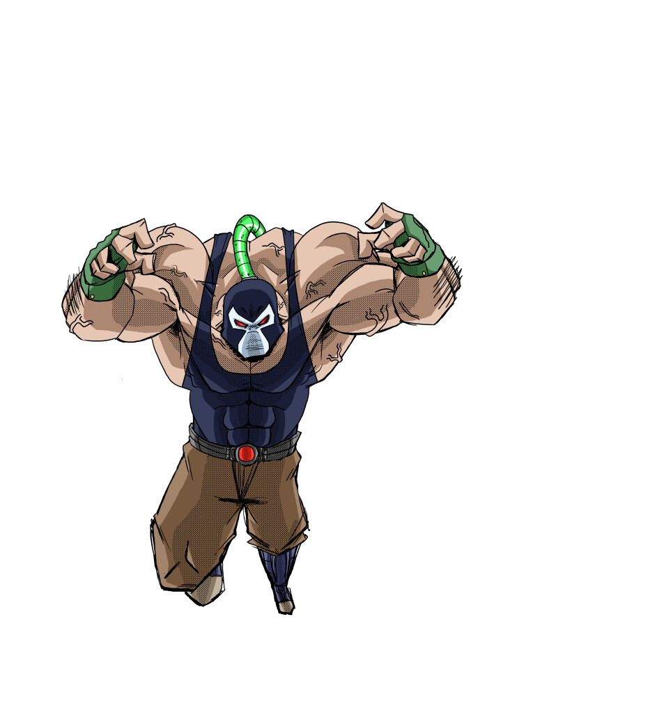 ArtStation - BANE :BATMAN