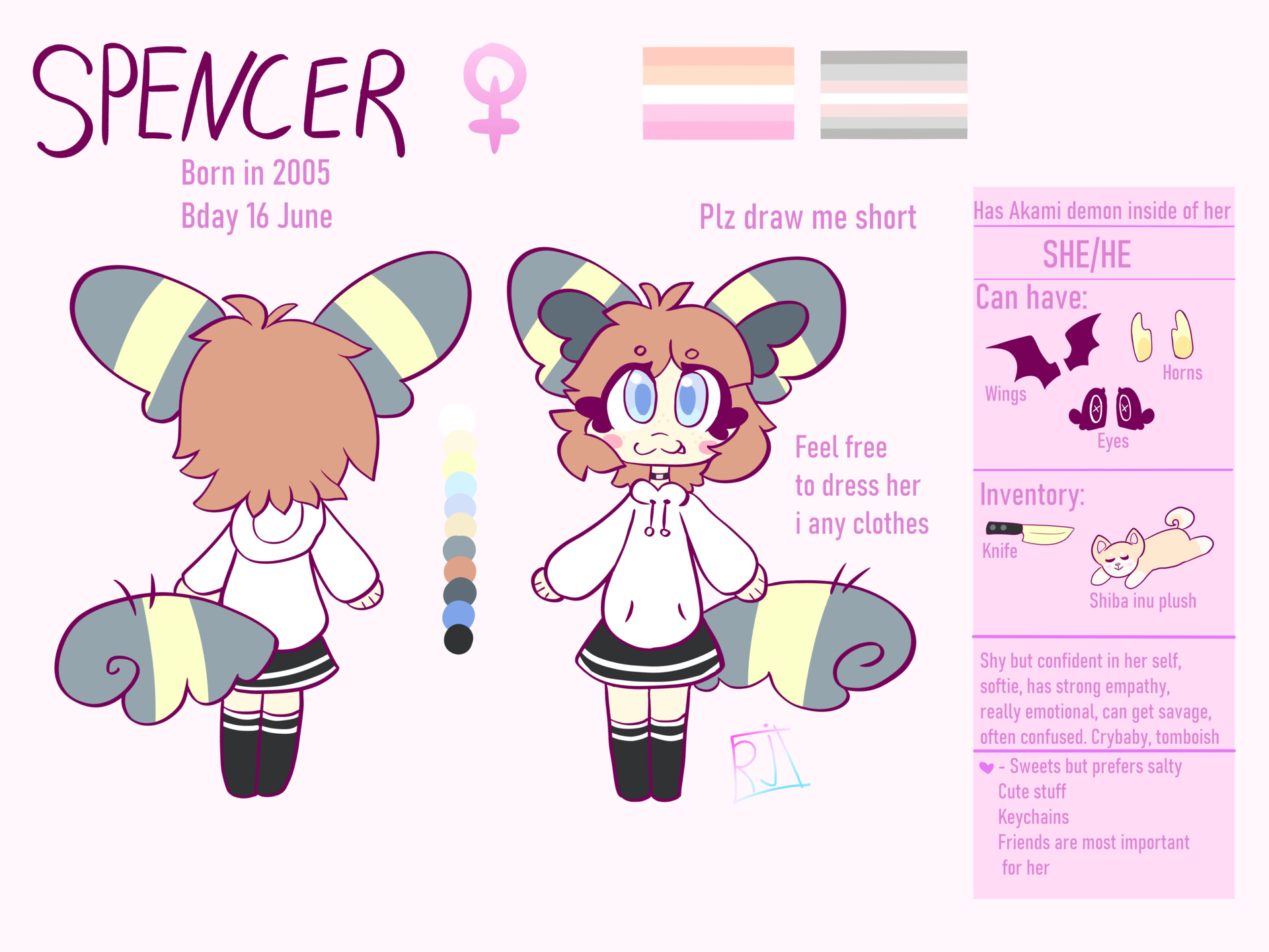 ArtStation - Spencer REF Sheet