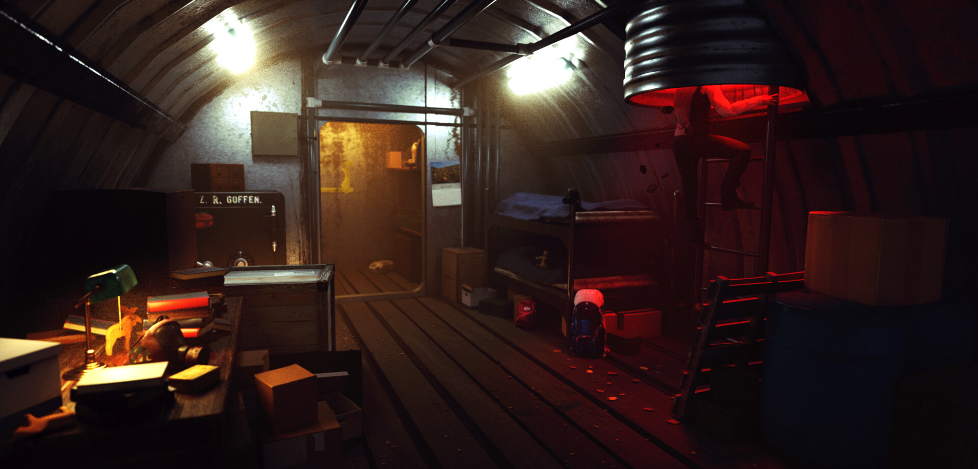 ArtStation - 'Bunker Baby'