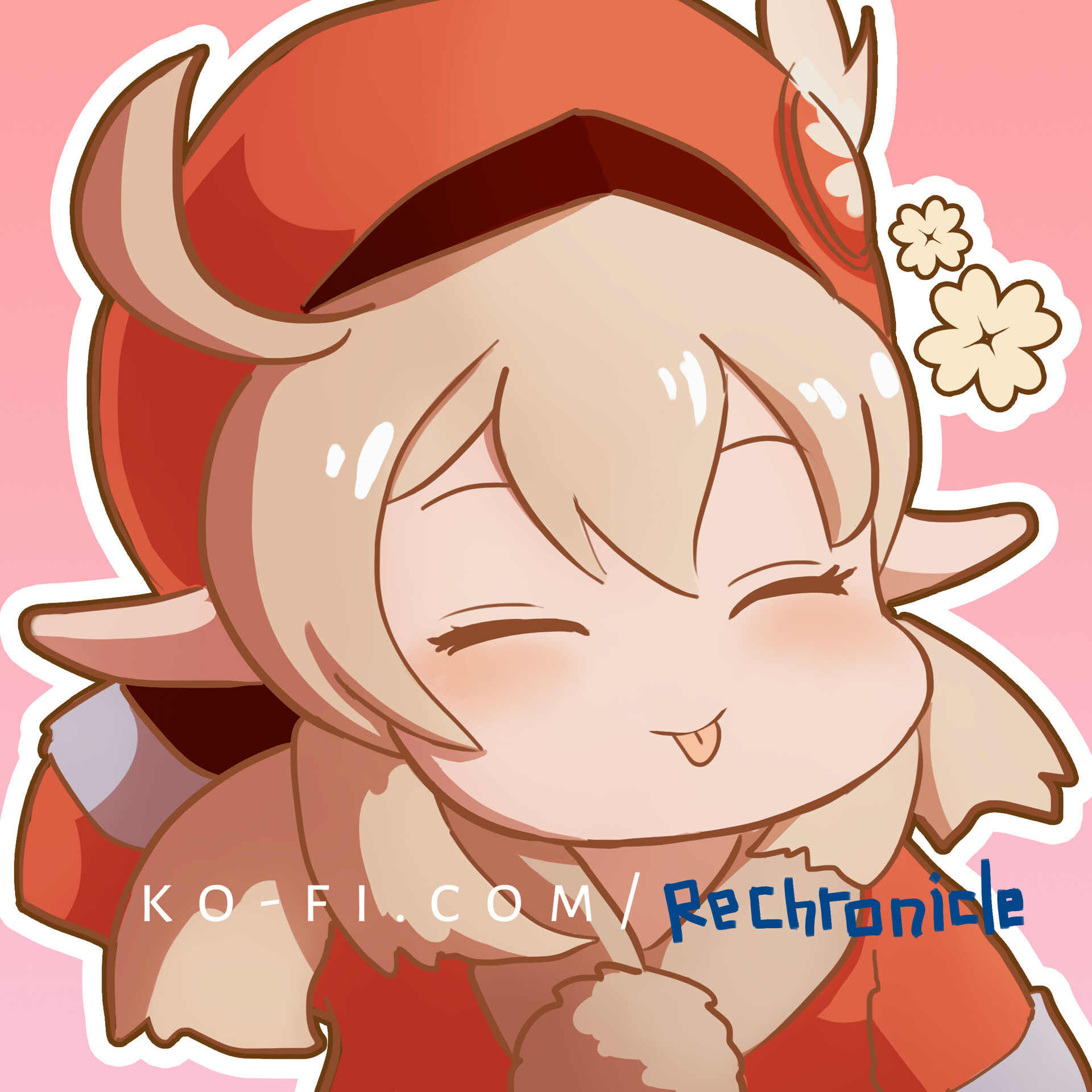 ArtStation - I made a Klee sticker for contest | Genshin Impact