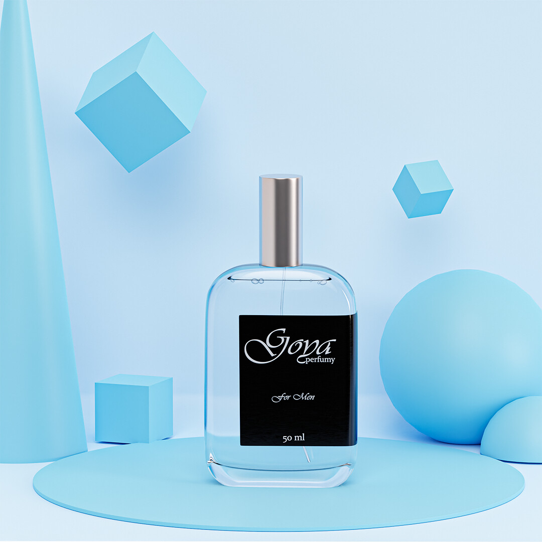 Oliwia Lewandowska-Kaśkiewicz - Goya Perfume: Product renders for men