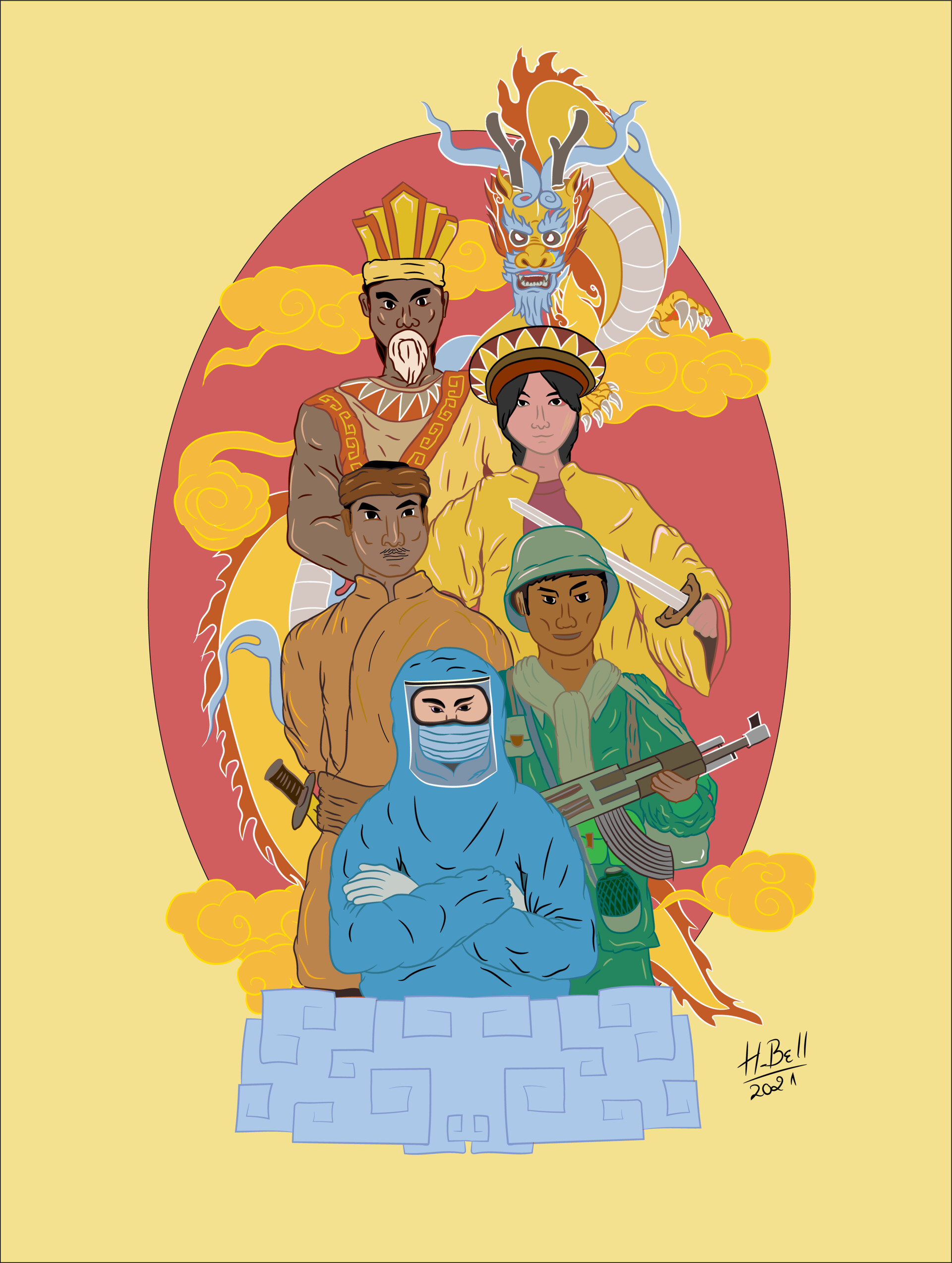 ArtStation - vietnamese spirit