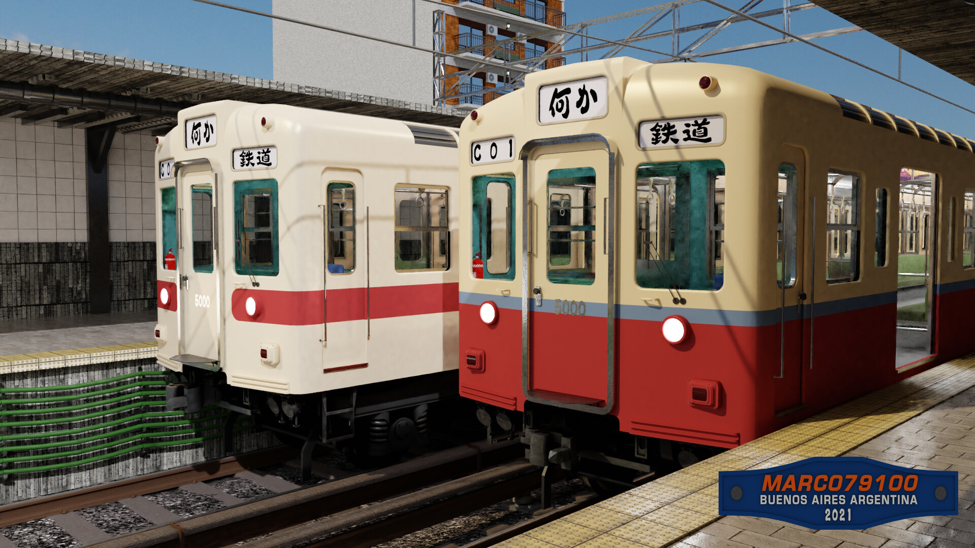 ArtStation - Toei Subway Series 5000 3D (Advances)
