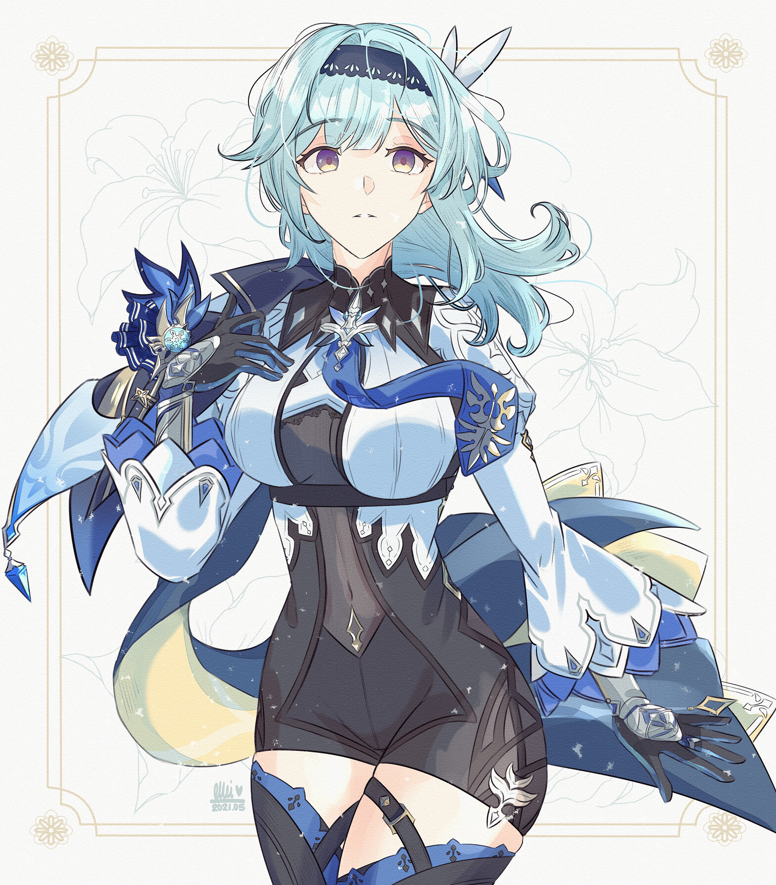 ArtStation - Eula (Genshin Impact)