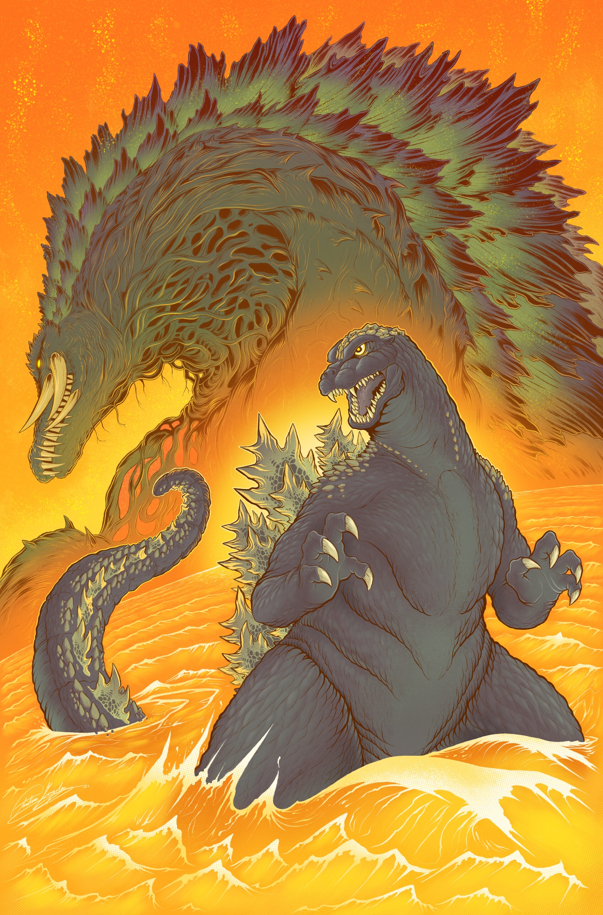 ArtStation - Godzilla: Monsters & Protectors Issue #4 Retailer ...