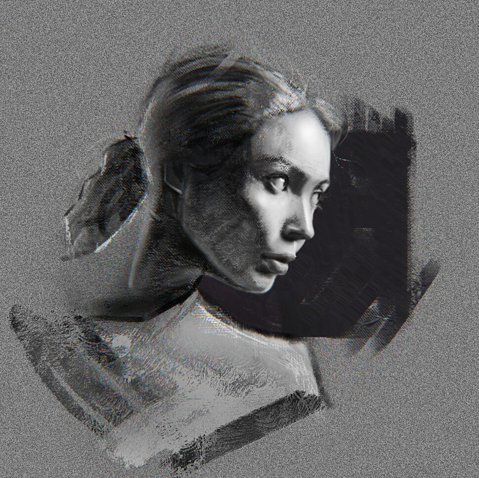 ArtStation - brushwork study