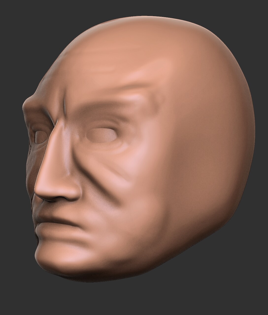 ArtStation - Male Face Sculpt