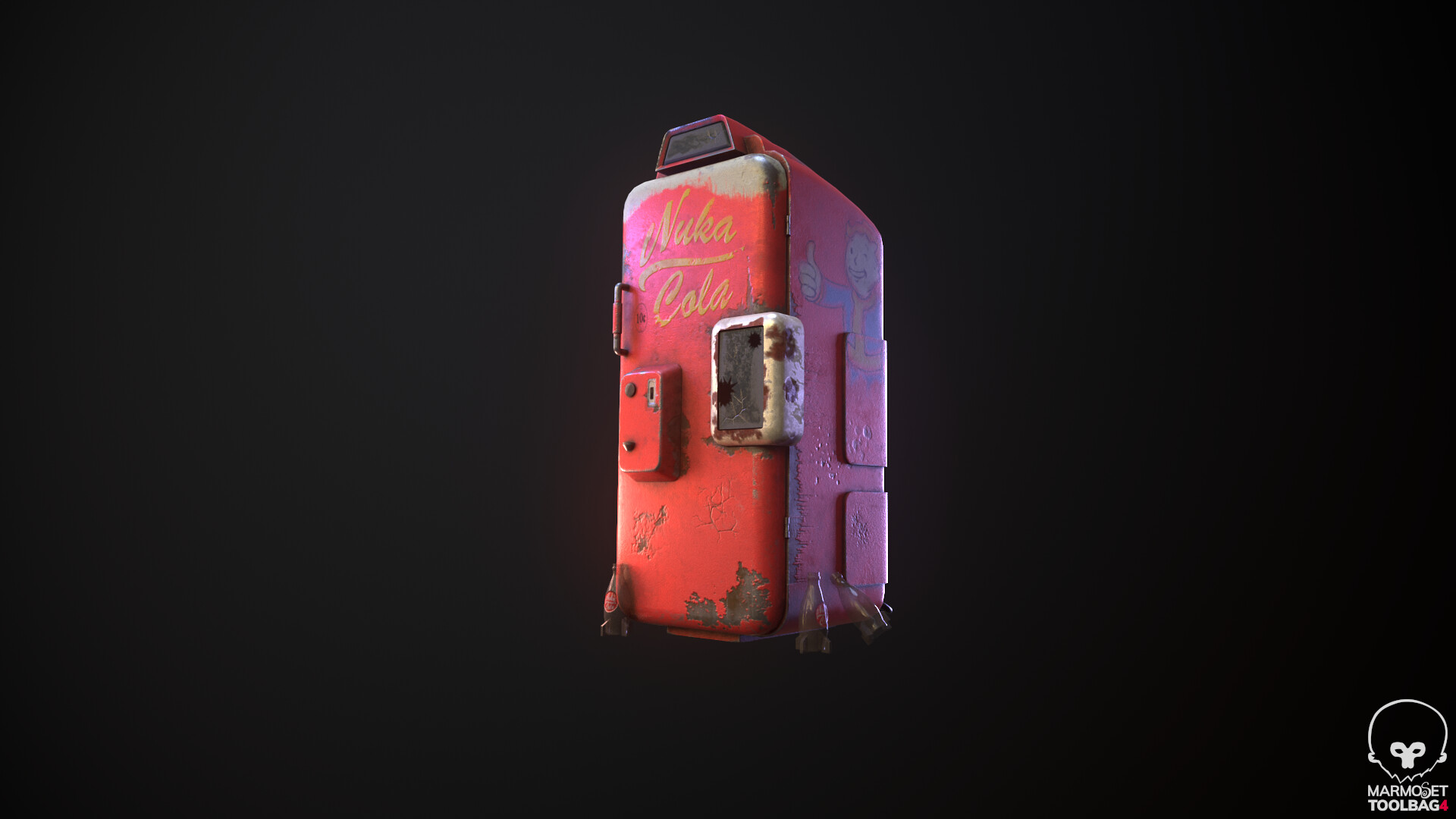 ArtStation - Fallout 4 Nuka Cola Machine