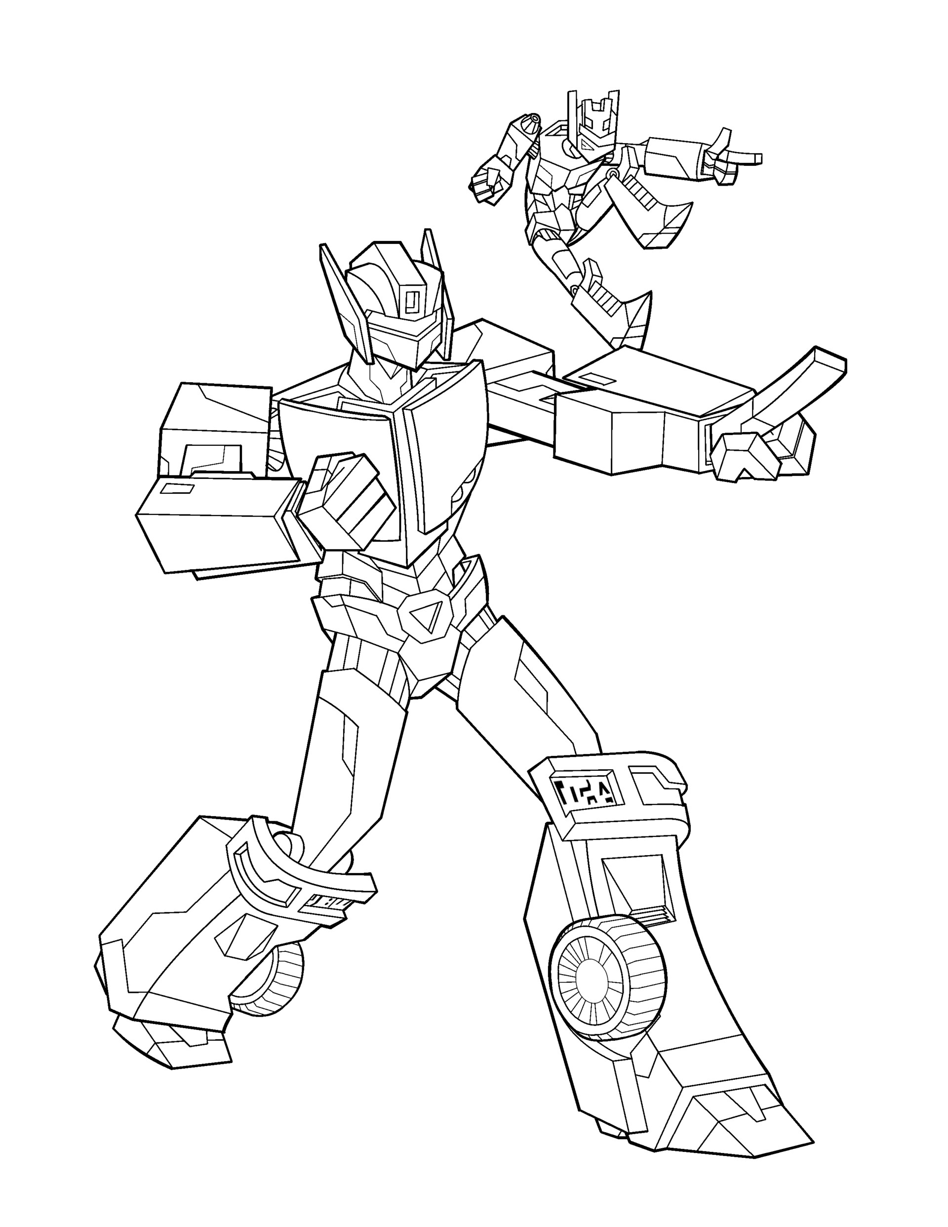 Voltes V Coloring Pages