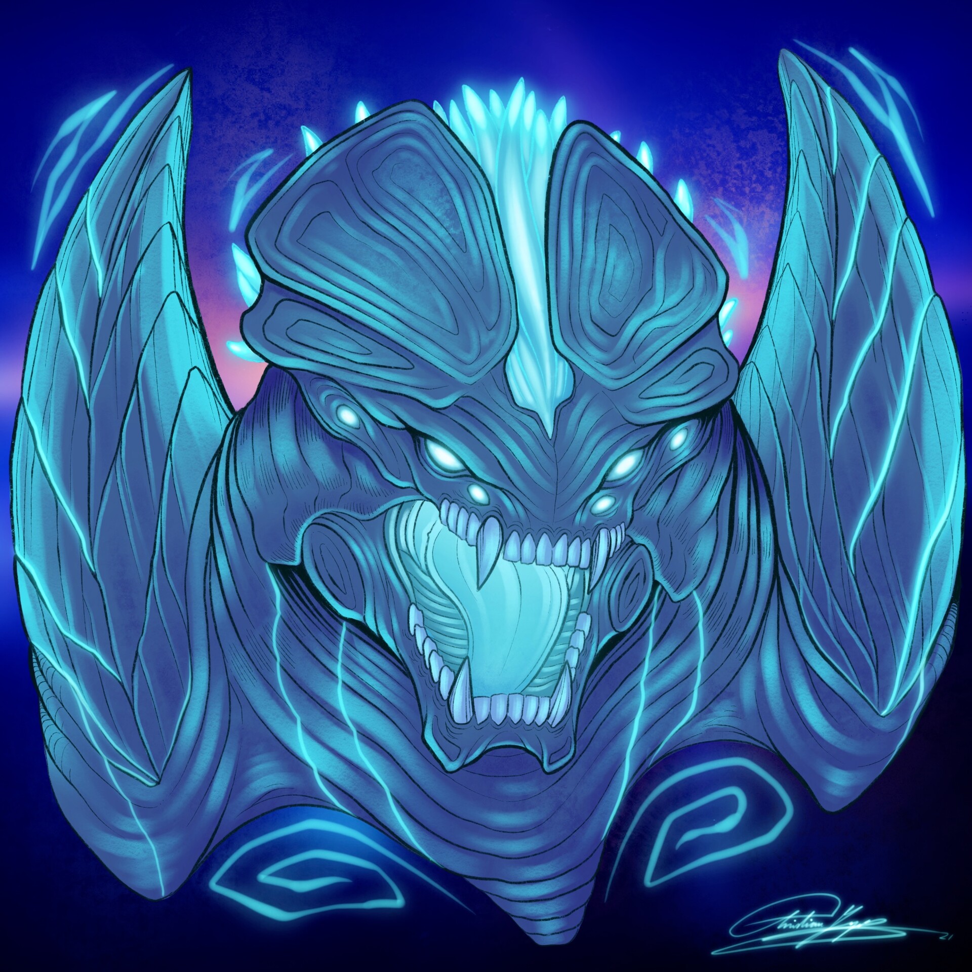 Pacific Rim Scunner Drawing