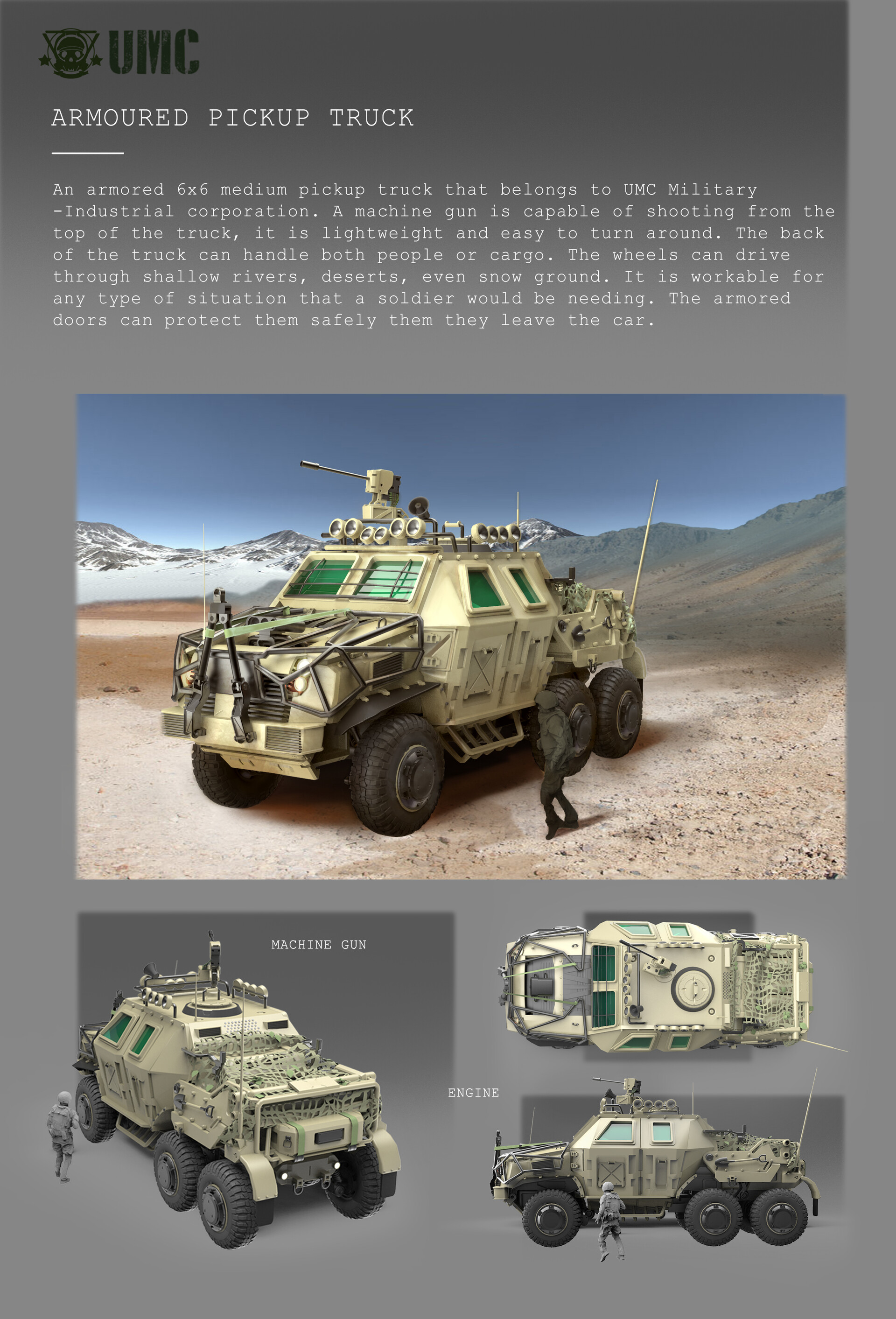 ArtStation - vehicle02_armouredtruck