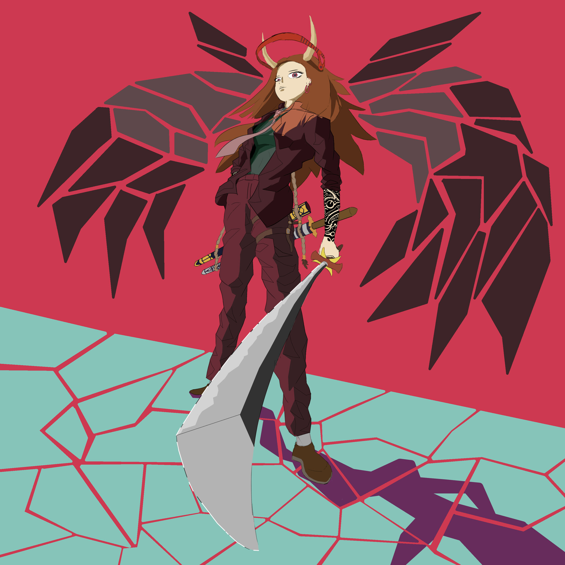 ArtStation - devil angel