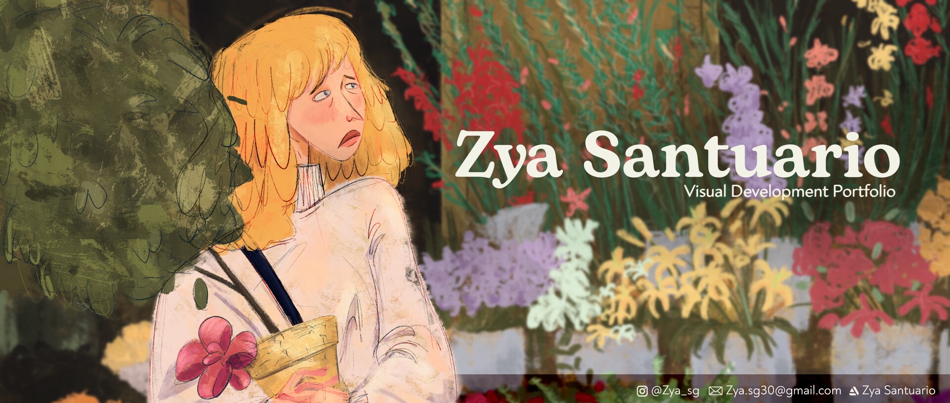 ArtStation - portfolio 2021, Zya Santuario