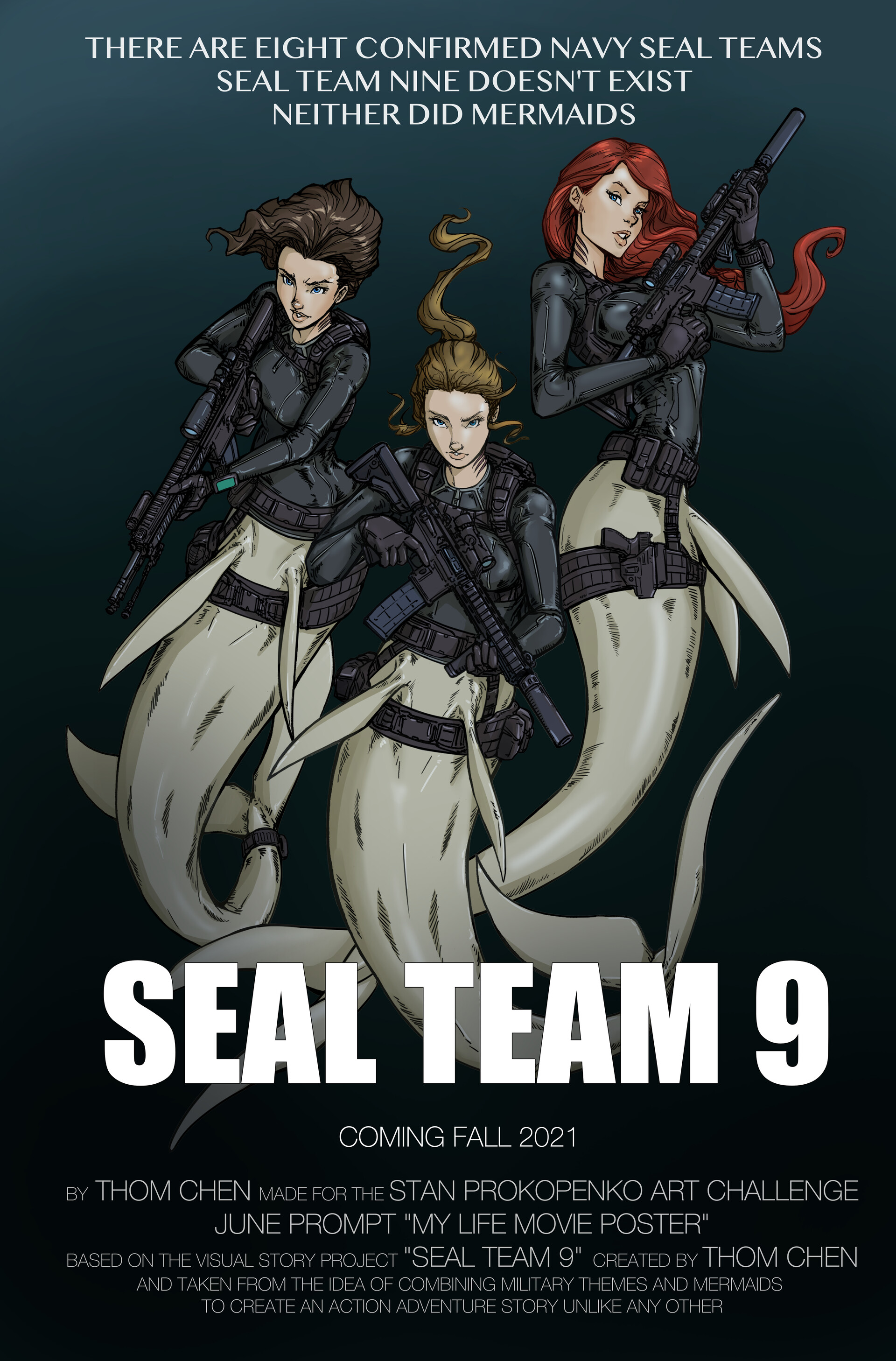 ArtStation - SEAL Team 9 Poster