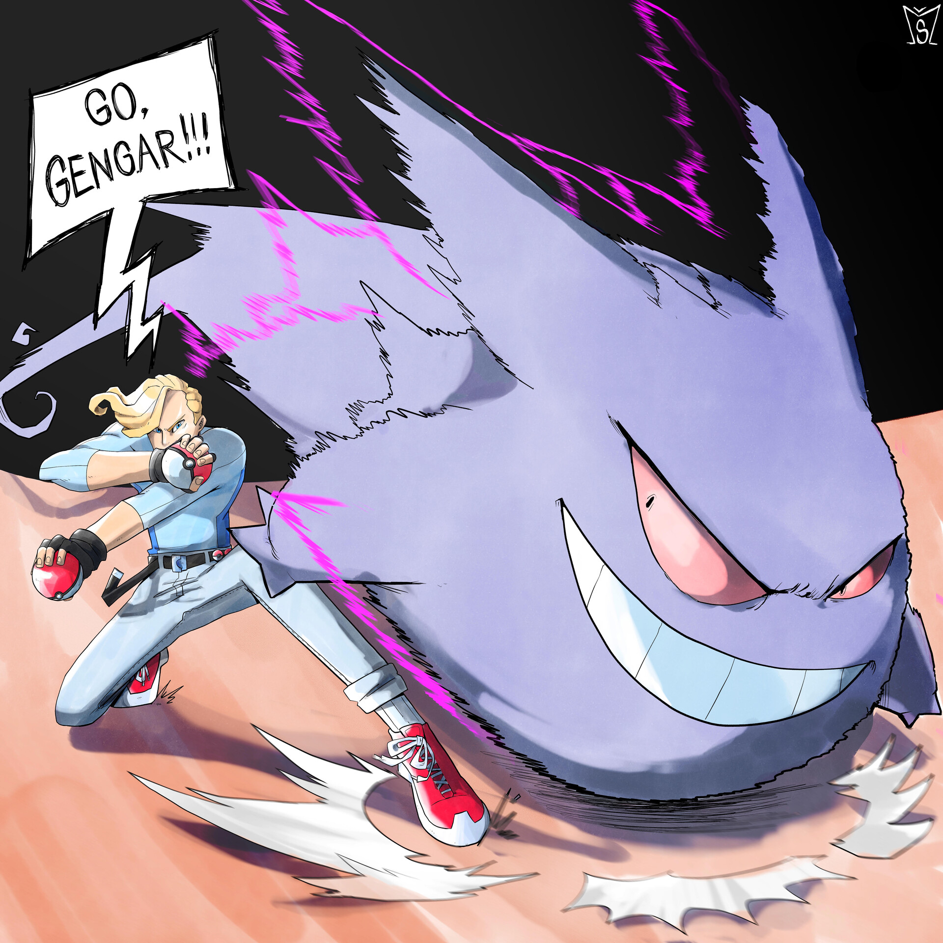 ArtStation - Go, Gengar!