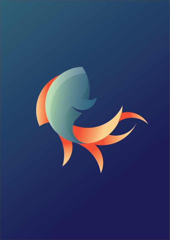 ArtStation - Golden ratio Fish