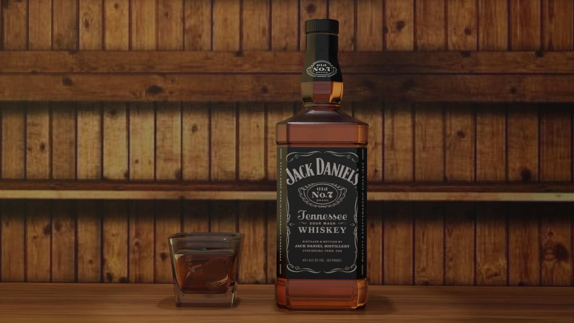 ArtStation - Jack Daniels Tennessee Whiskey
