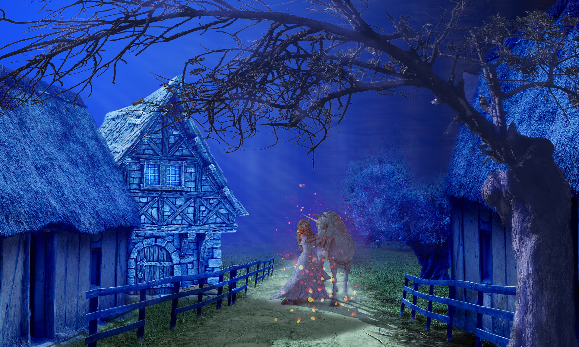 ArtStation - A magical night