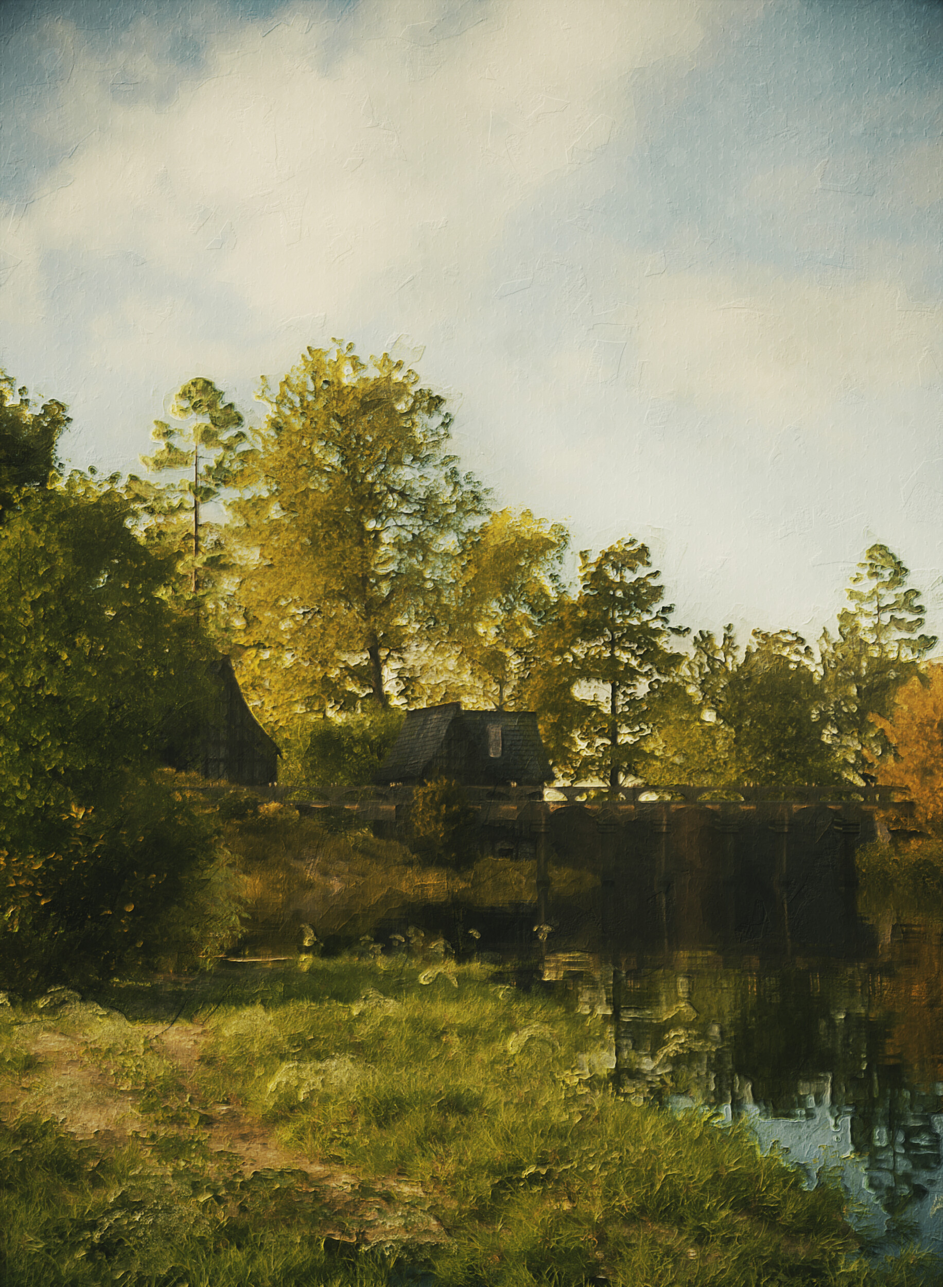 ArtStation - Stylized River