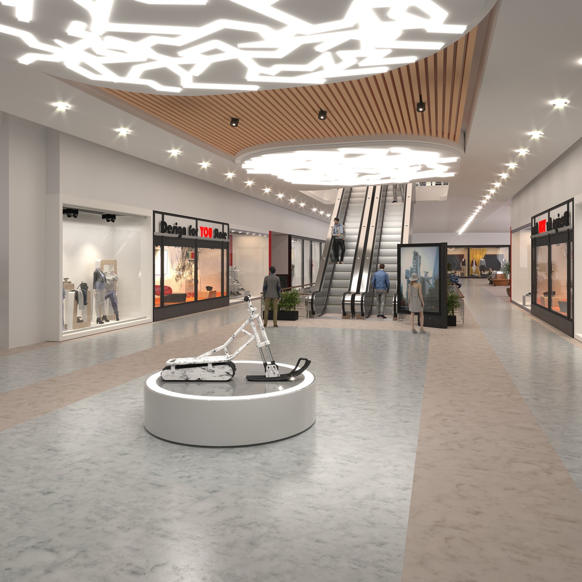 ArtStation - Shopping mall