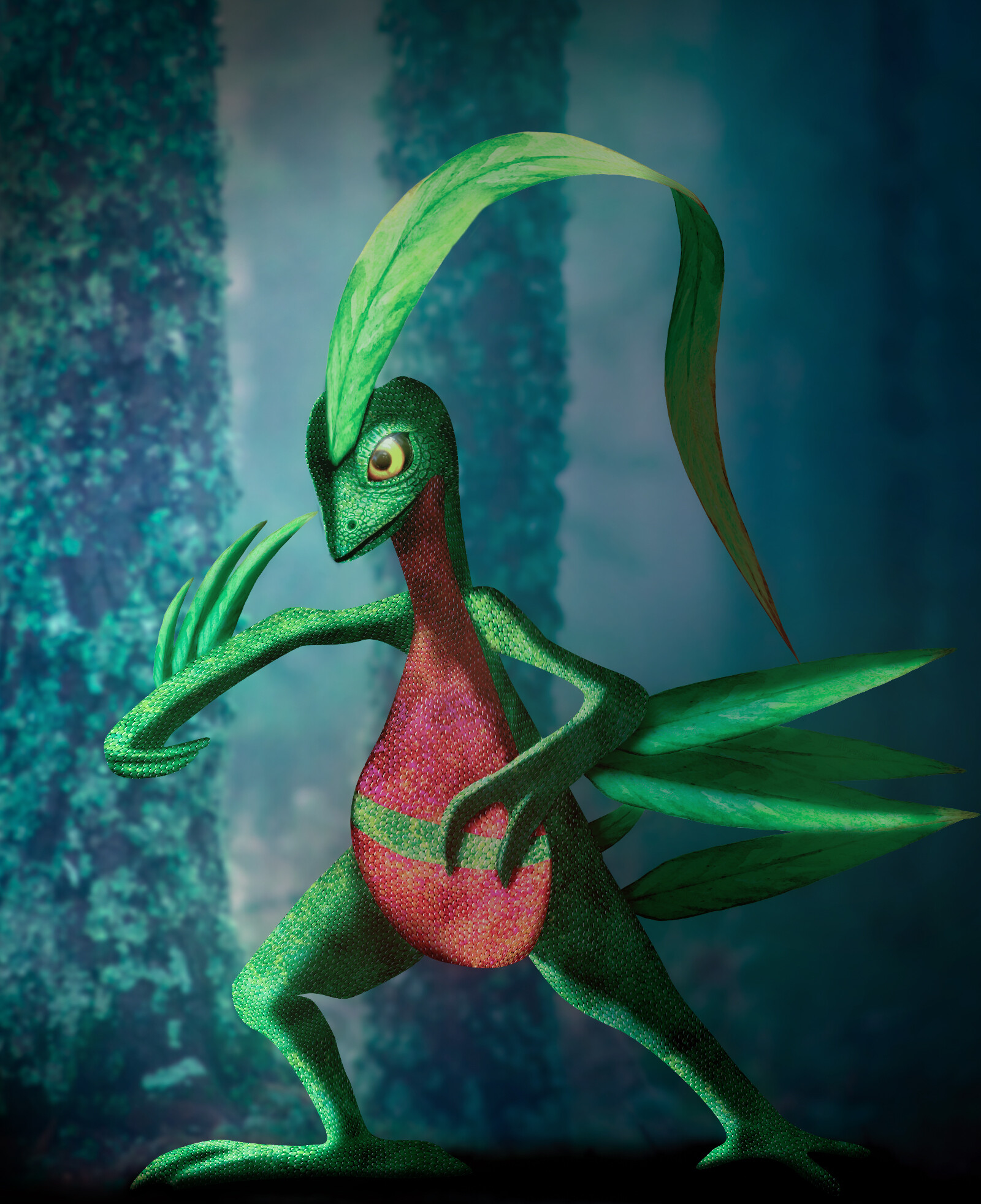 ArtStation - Grovyle Art