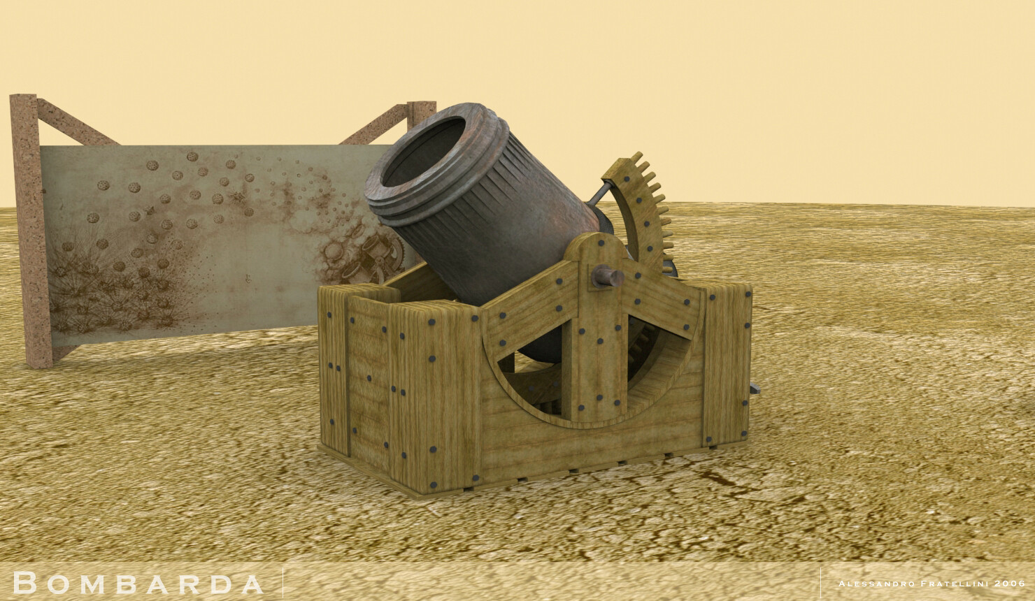 ArtStation - Leonardo's Bombarda 2006