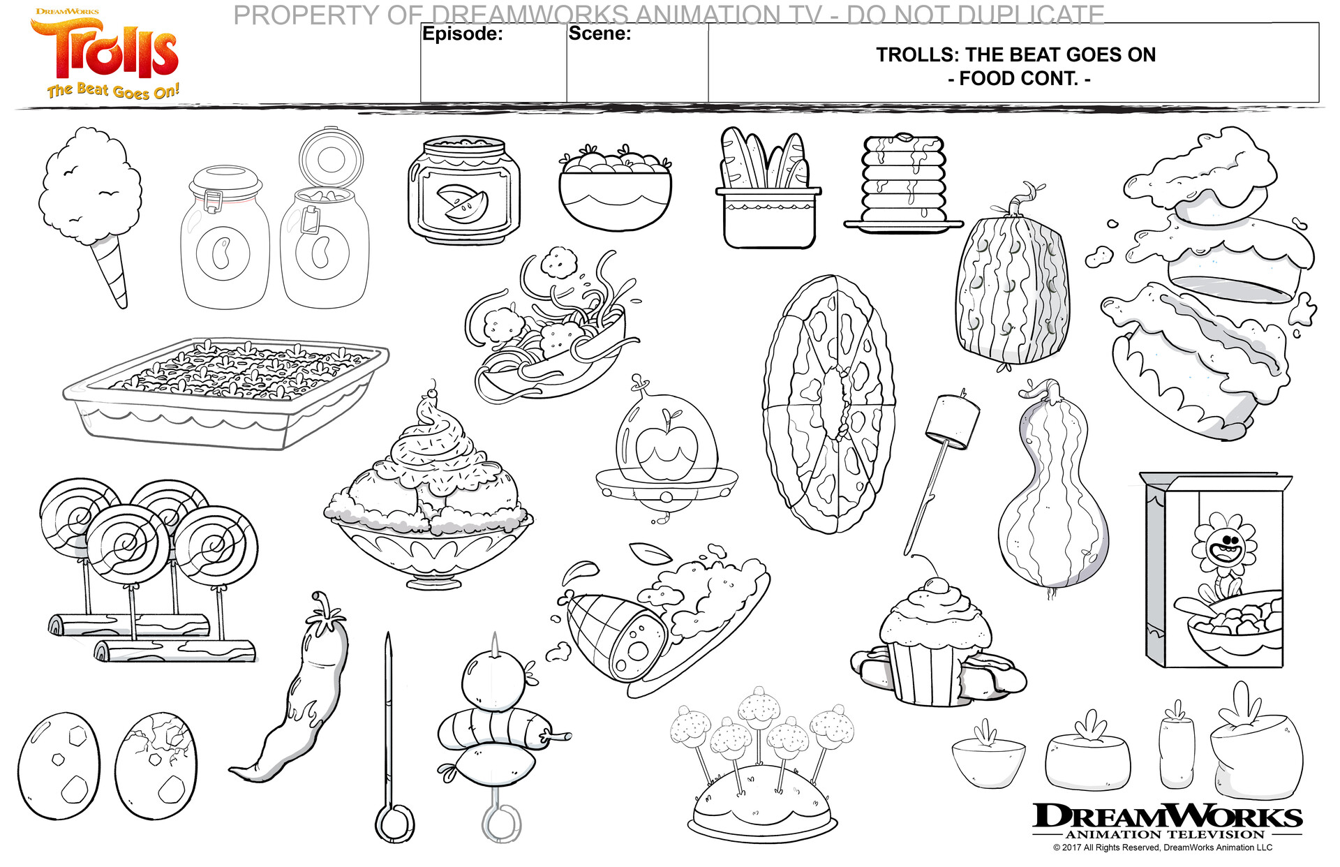 Jerry Regan - Dreamworks - Trolls the Beat Goes On Season 2 - Prop ...
