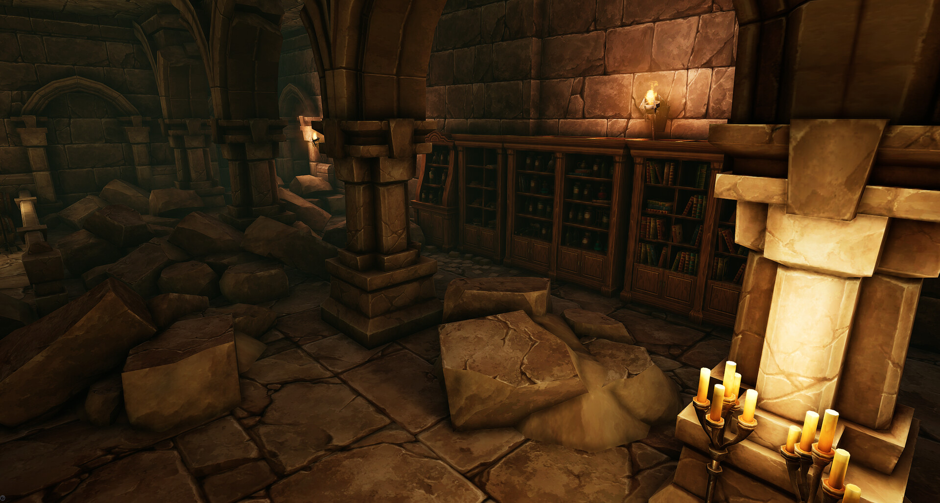 ArtStation - Dungeon Lighting 03